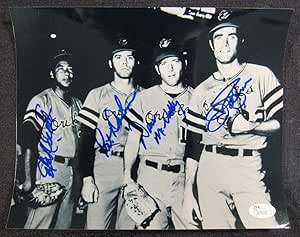 Jim Palmer Mike Cuellar Pat Dobson Dave McNally Signed 8x10 Photo II - JSA Certified ...