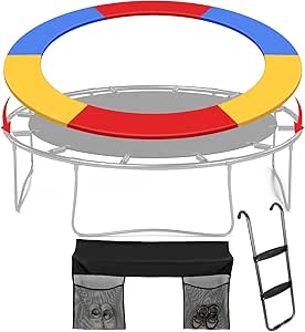 Amazon.com : Hollowfly Trampoline Accessory Set, Trampoline Pad, Wide ...