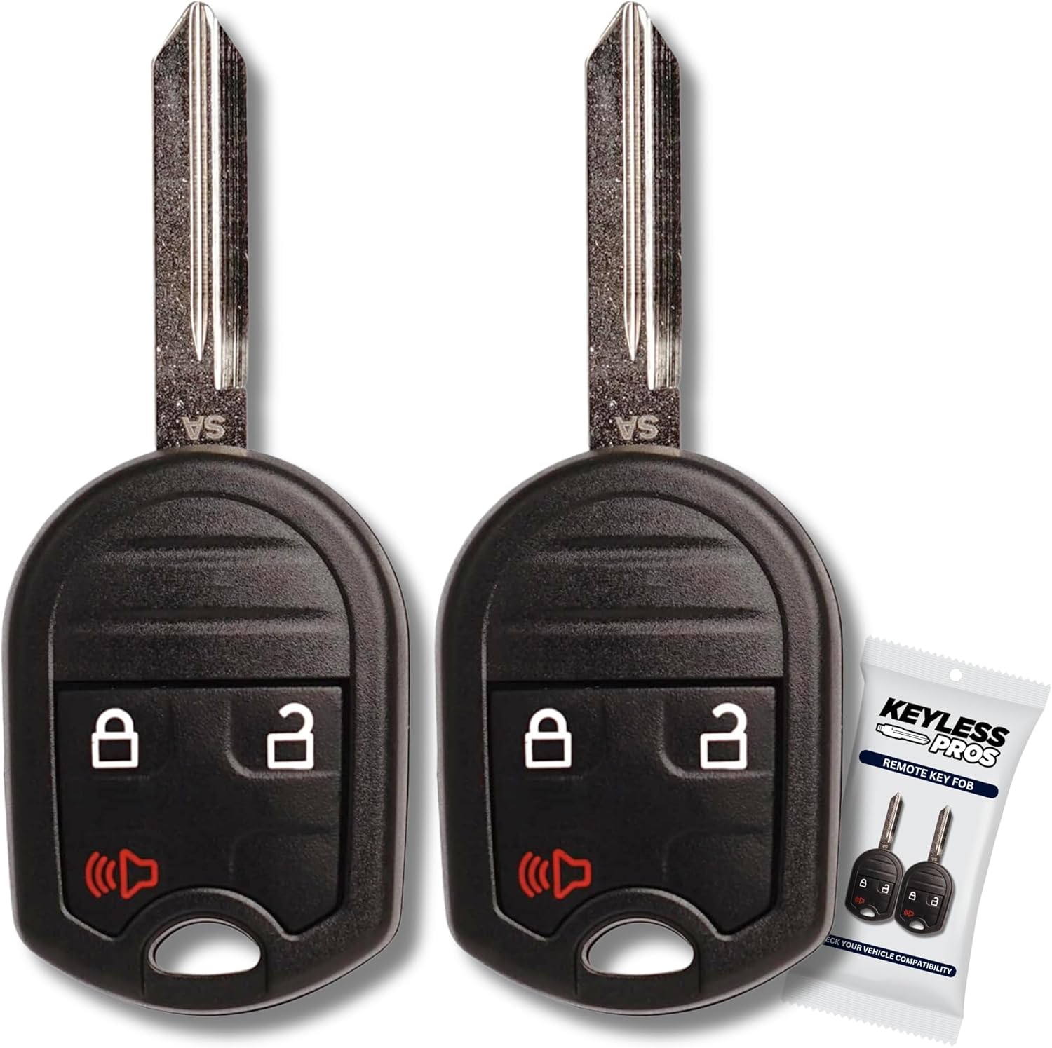 Amazon.com: KeylessPros 3-Button Keyless Entry Remote Key Fob ...