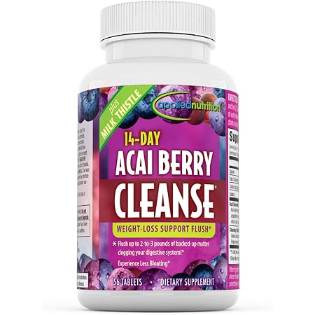 Amazon.com: Natural Acai Berry Weight Loss Supplement Detox Products ...