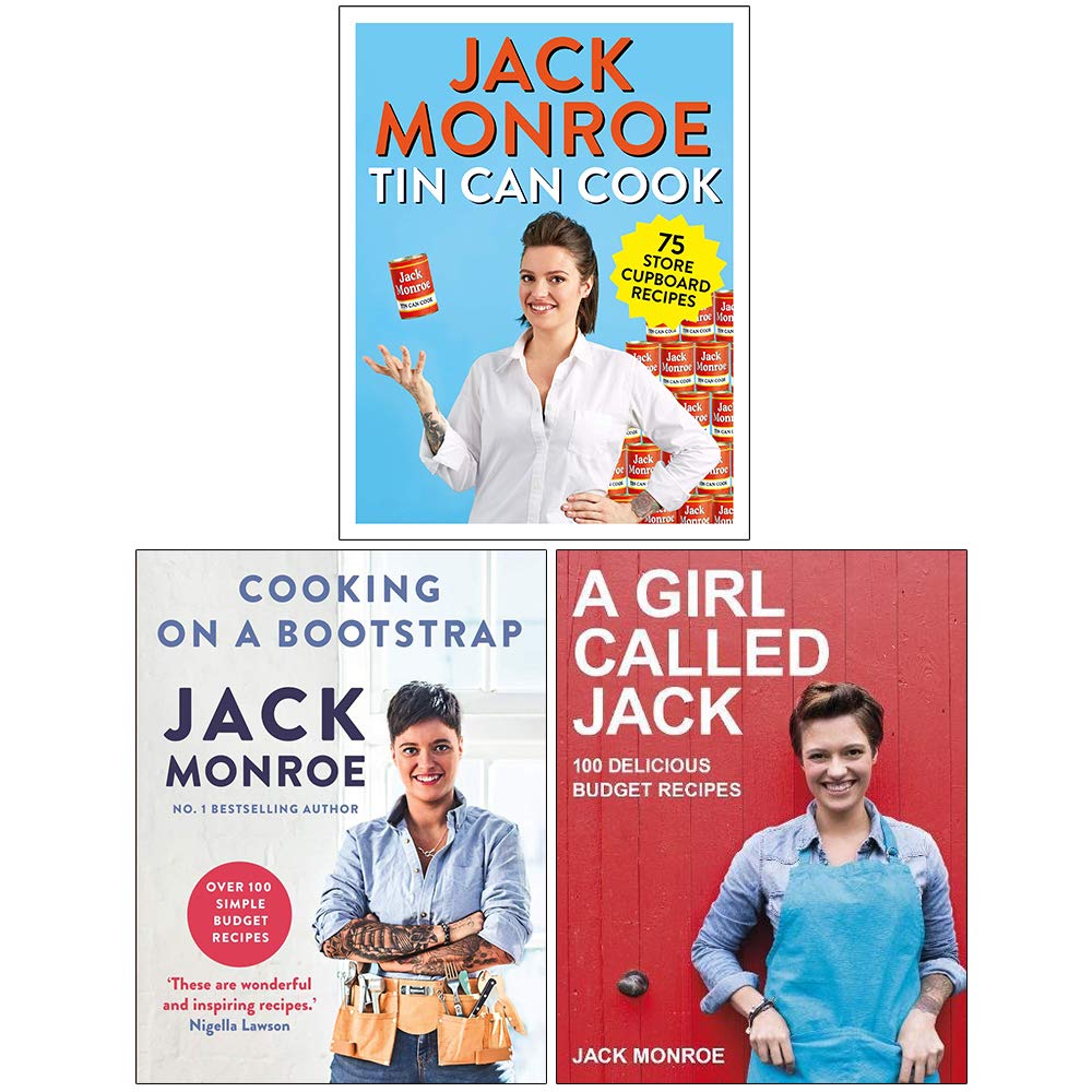 Jack Monroe Collection 3 Books Set (Tin Can Cook, Cooking on a ...