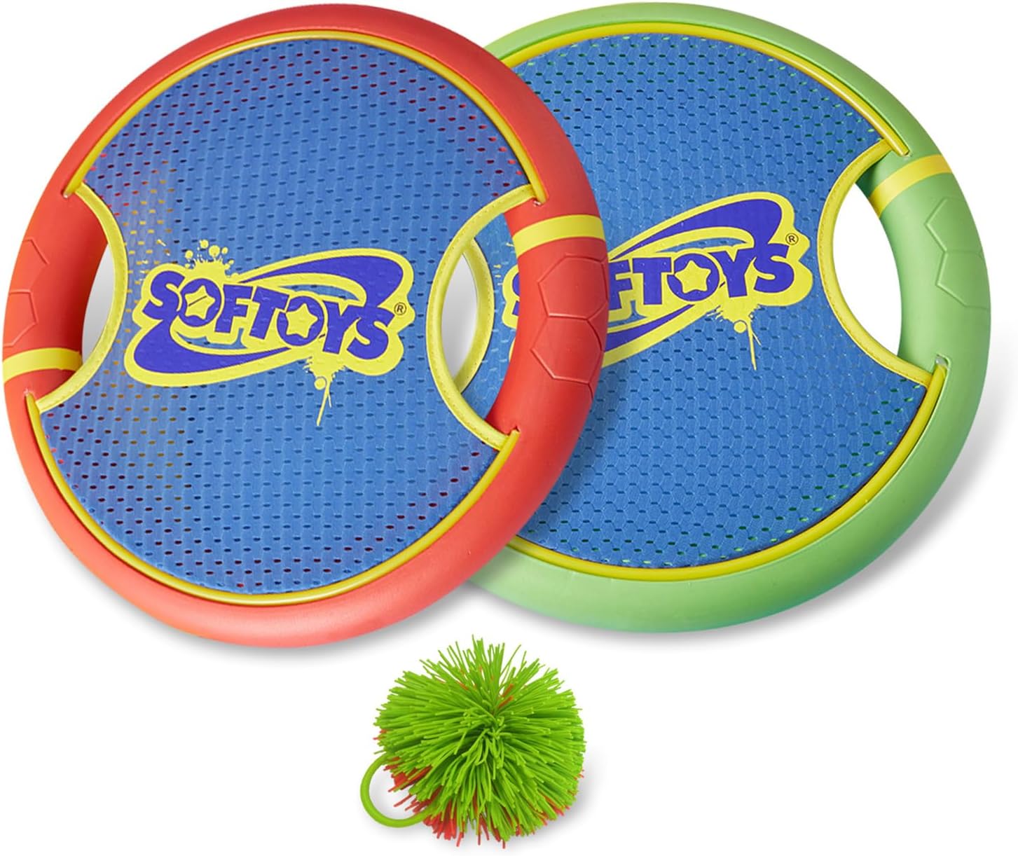 Amazon.com: BELINTON Bouncy Paddle Ball Game Set - Toss & Catch Game ...