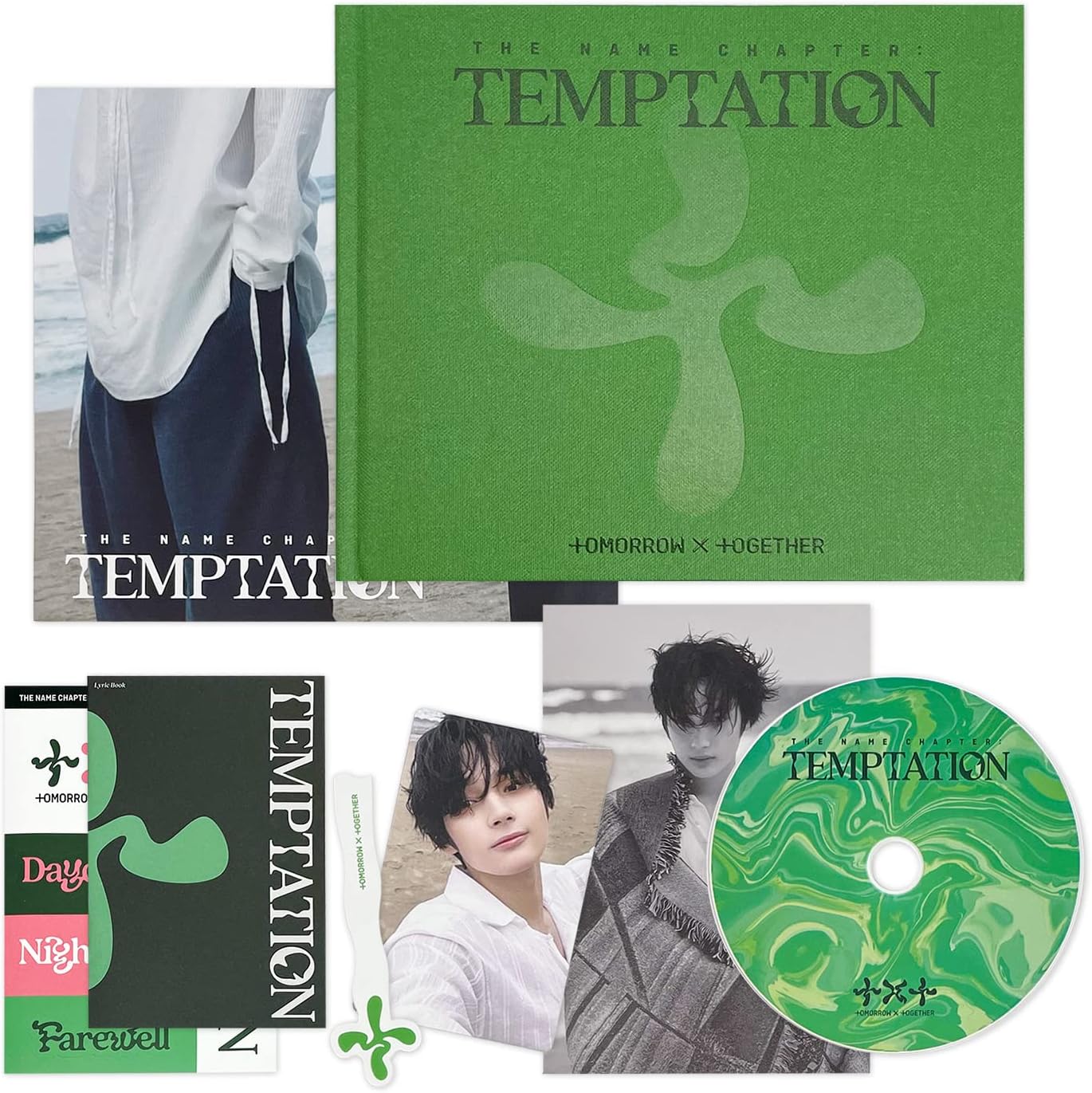 Amazon.com: TXT - [The Name Chapter : Temptation] (Farewell Ver.) Photo ...
