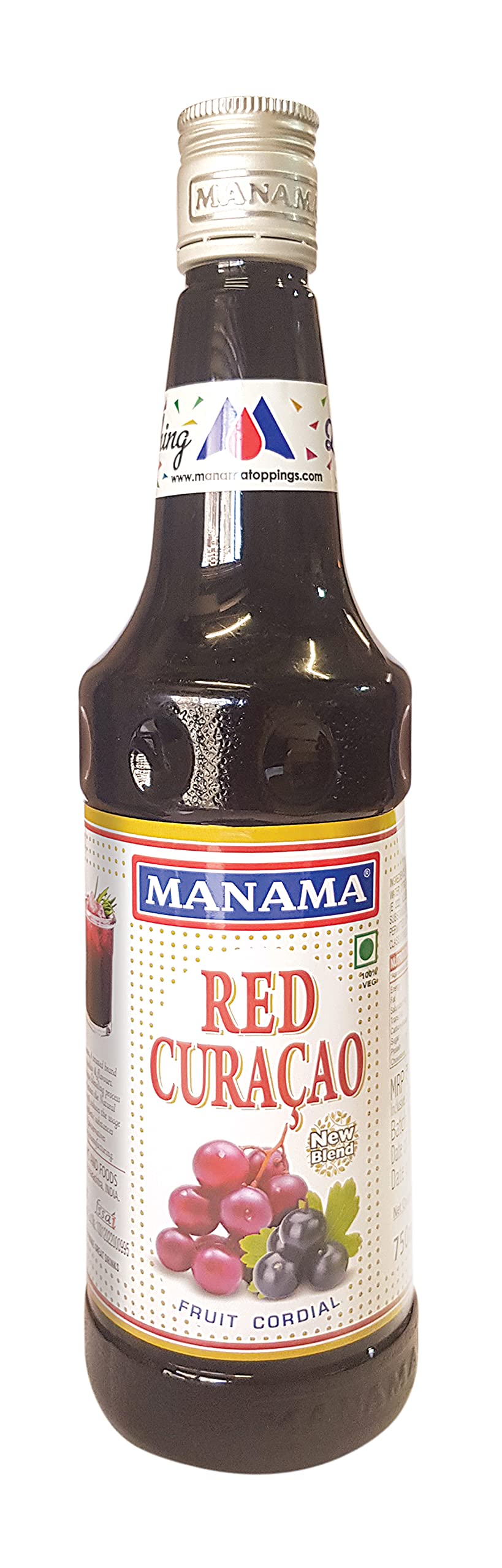 Buy Manama Red Curacao Fruit Flavoured 750ML Online at desertcartINDIA