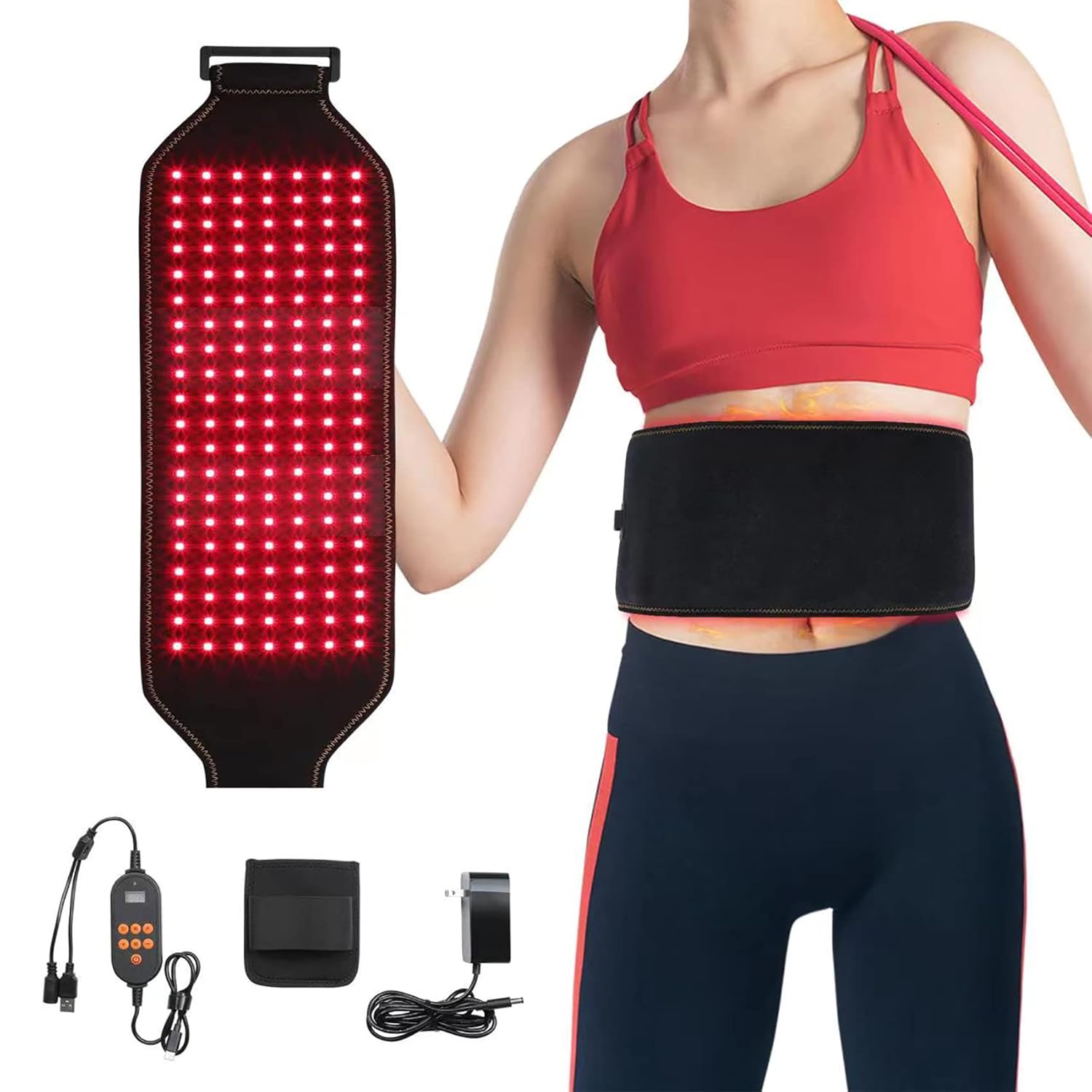 Amazon.com : Red Light Therapy Belt, Infrared＆Red Light Therapy for ...