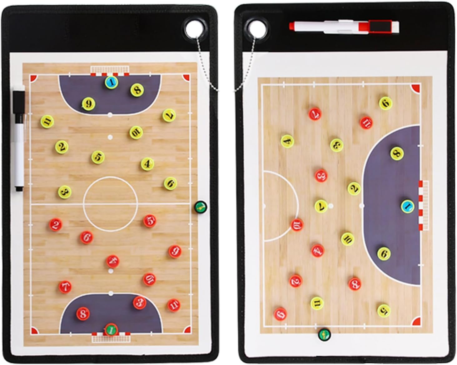Amazon.co.jp: Magnetic Futsal Soccer Tactical Board, Futsal Tactical ...