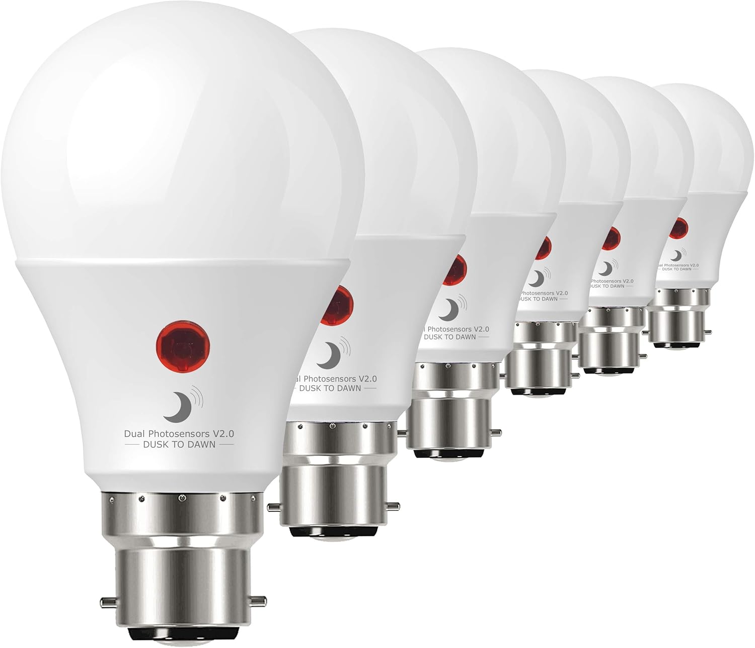 Dusk to Dawn LED Bulb with Dual Daylight Sensors· ON/Off Automatic ...
