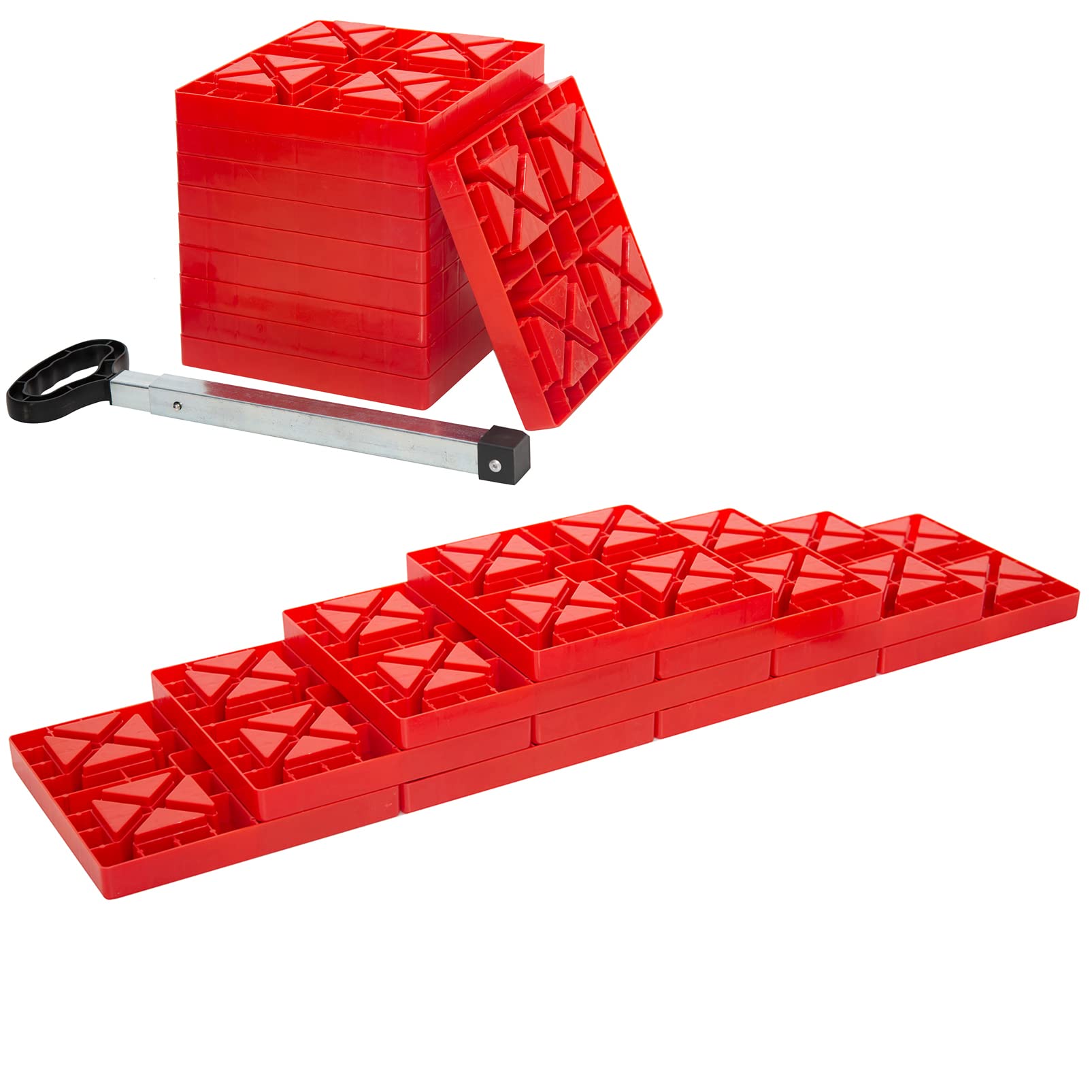 Snapklik.com : Homeon Wheels Camper Leveling Blocks, Heavy Duty Rv ...