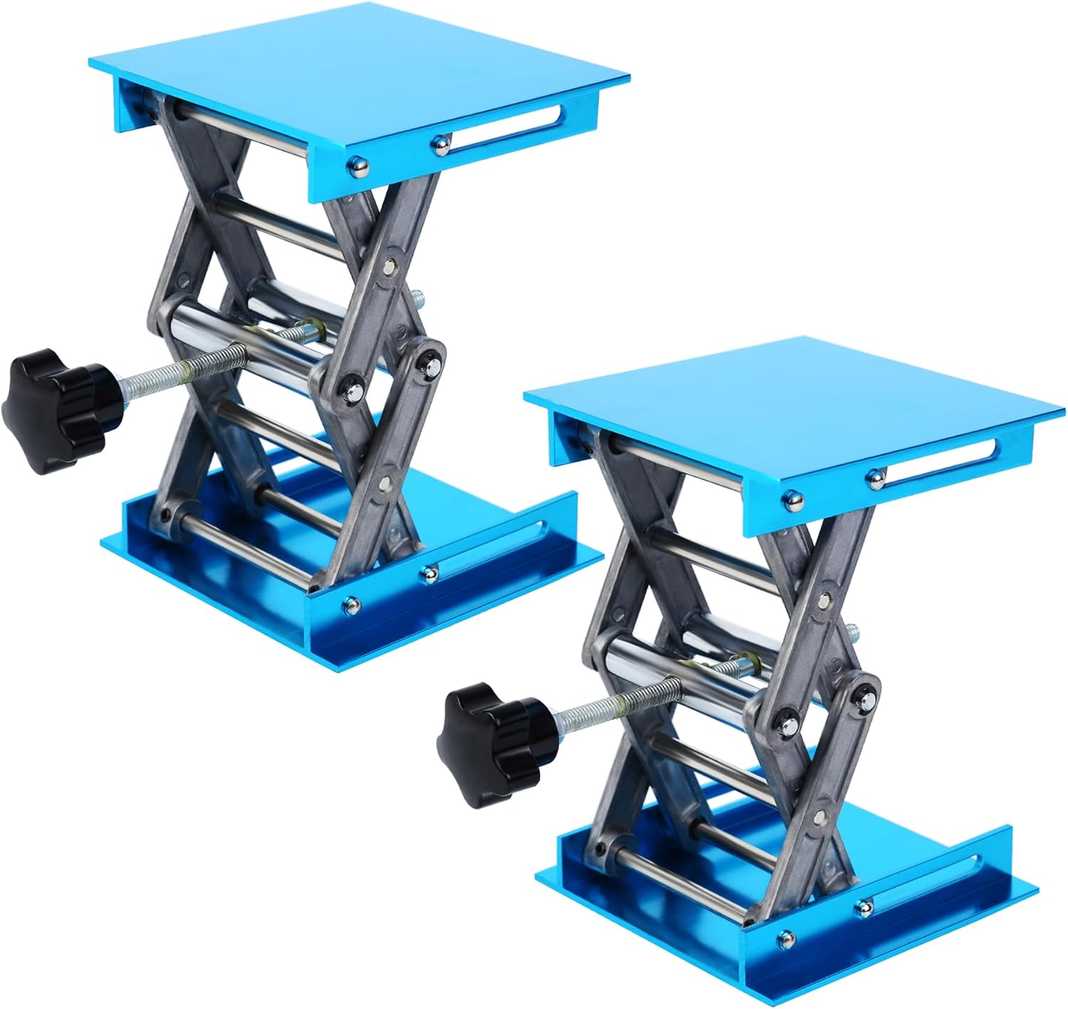 Amazon.com: Iglobalbuy 2 Pack Lab Lift Stand Table 4" x 4", Aluminum ...