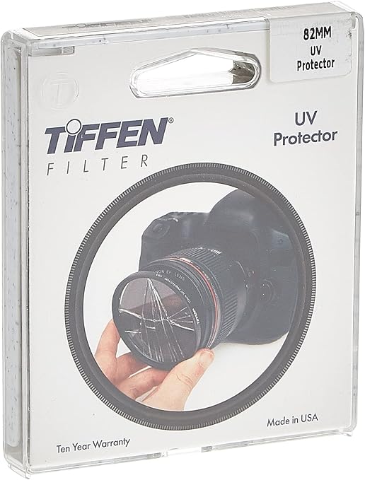 Amazon.com : Tiffen 82UVP 82mm UV Protection Filter : Camera Lens Sky ...