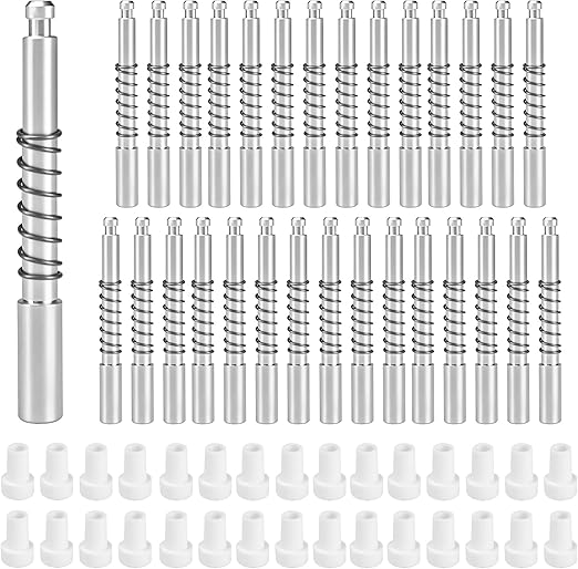30 Pack Window Screen Plunger Latches 5/32" x 1-1/2", Plunger Retainer ...