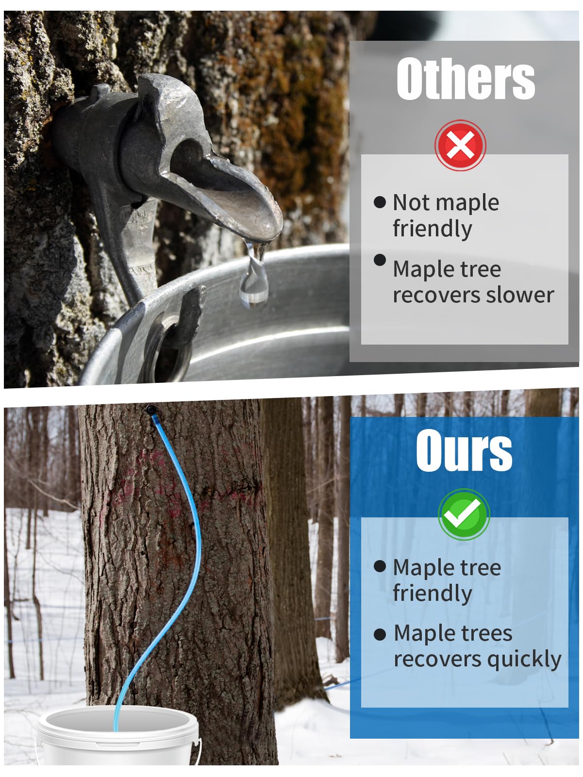 Snapklik.com : Maple Syrup Tapping Filter Kit, 10 Taps 3 Filters 10 ...