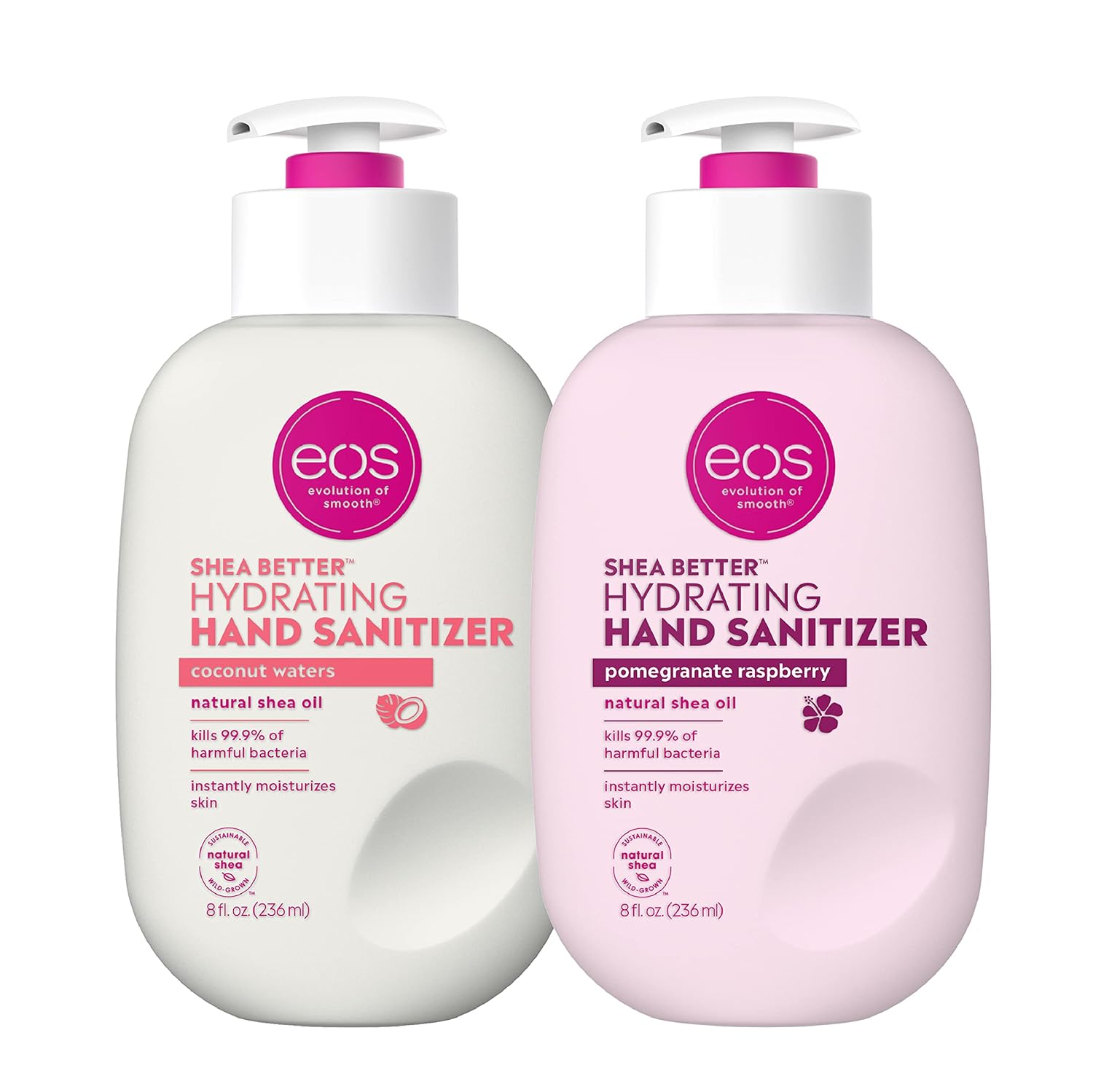 Brandclub - eos Shea Better Hand Sanitizer 2 Pack- Coconut Waters and ...