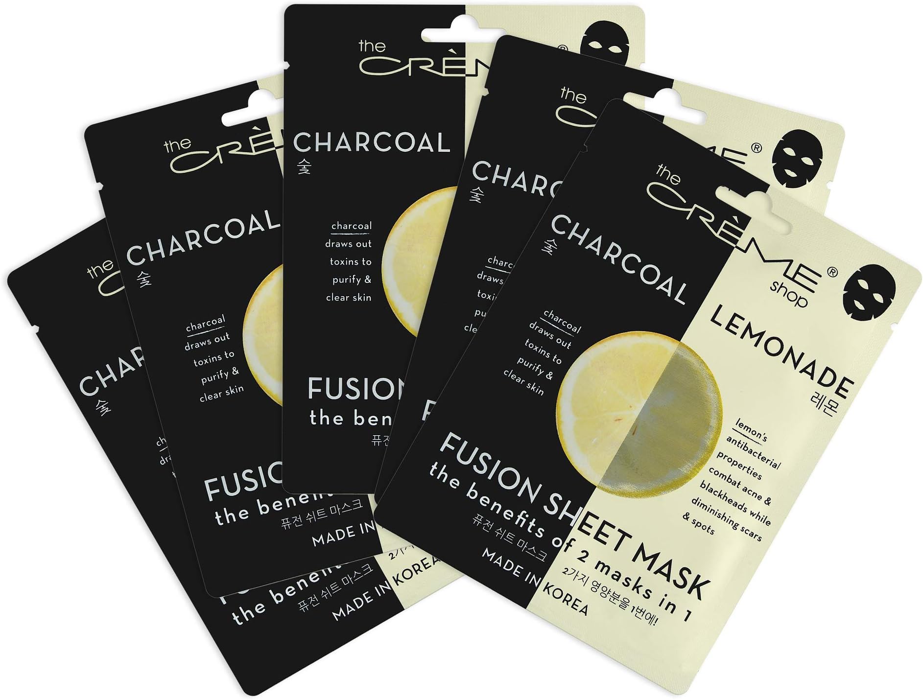 Amazon.com : The Crème Shop - Fusion Face Masks, Korean Facial Skin ...