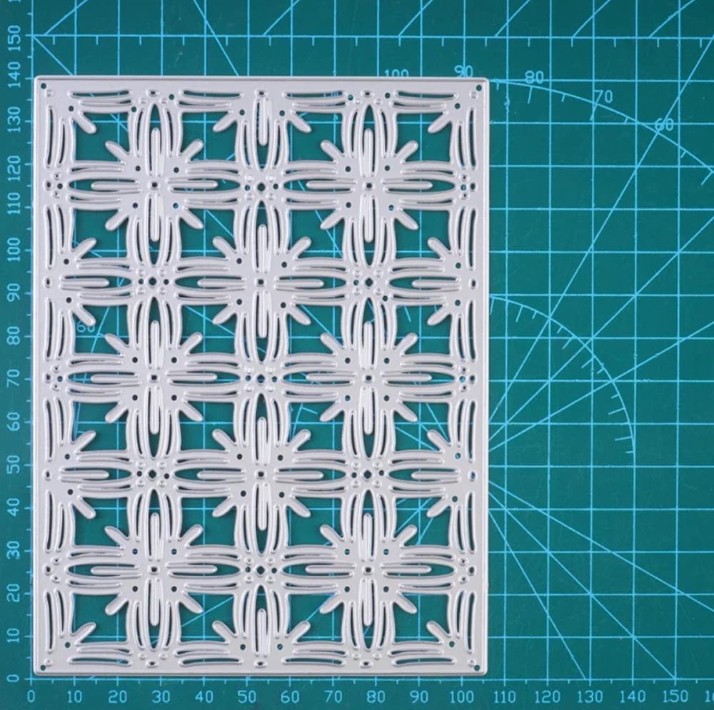 Scrapbooking Die-cuts Rectangle Grid Frae Etal Die Cuts,Rectangular ...