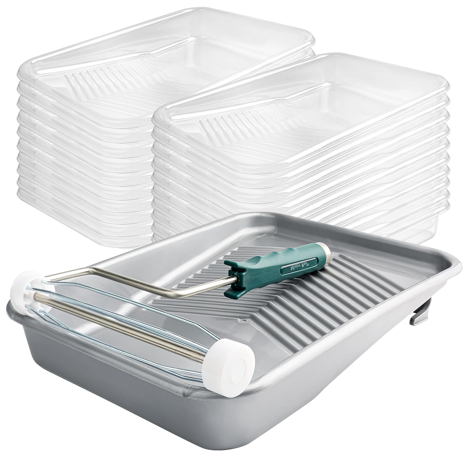 Amazon.com: Mister Rui Paint Tray, 22 Pack 9 Inch Paint Roller Trays ...