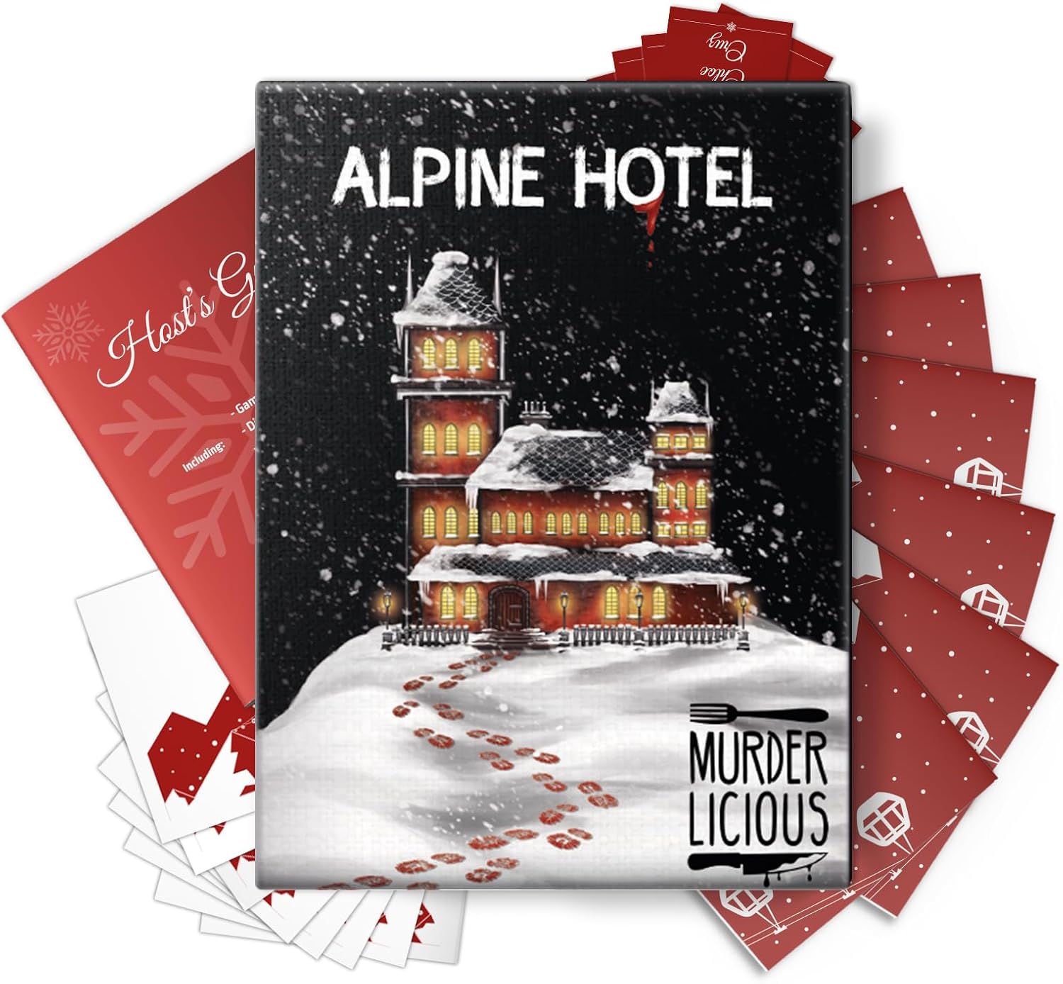 Murder Mystery Dinner Party Game - Alpine Hotel Edition | Exciting ...
