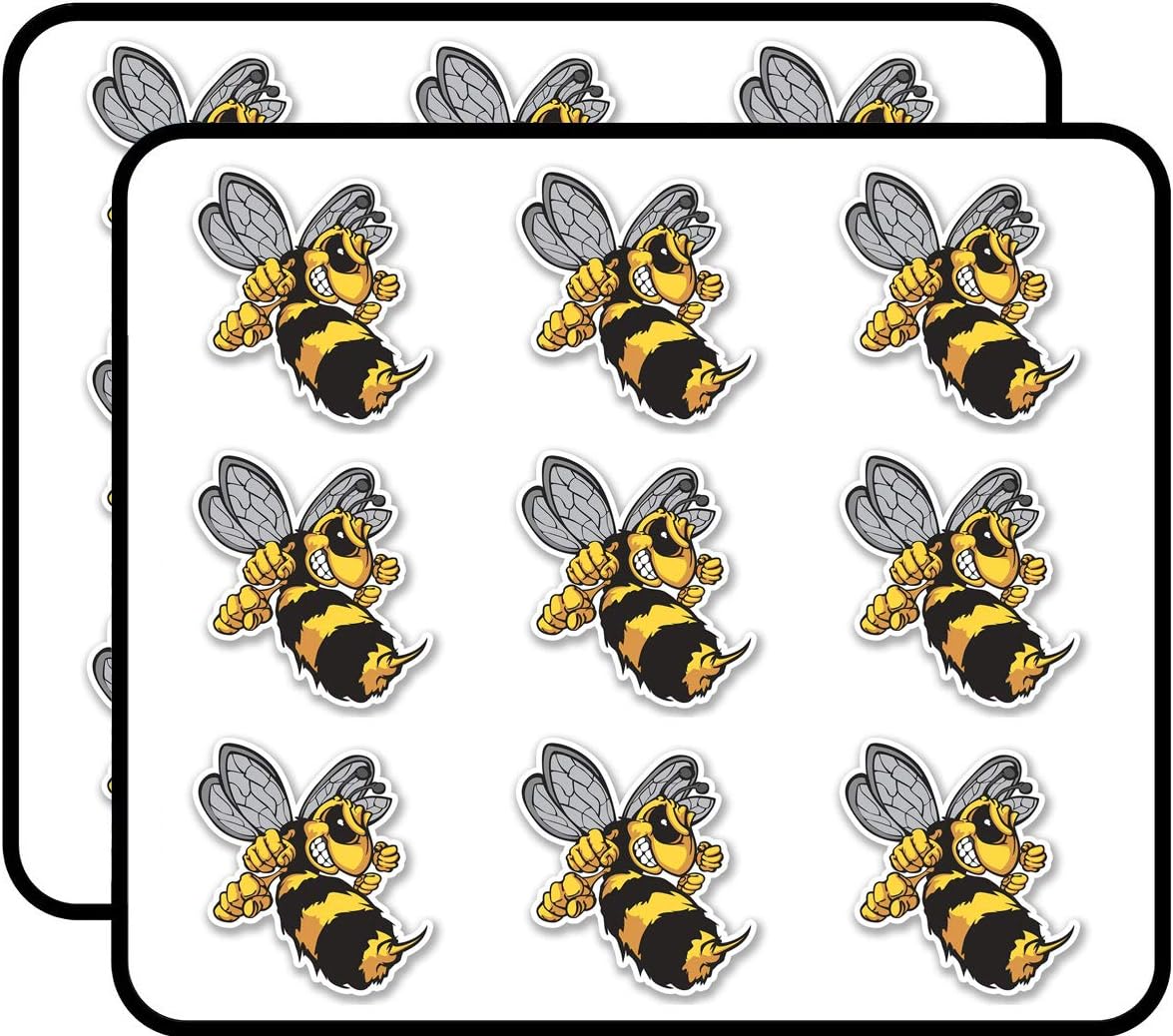 Amazon.com - RM Dream Designs Pack of 6-2'' Stickers - Baseball Bee ...