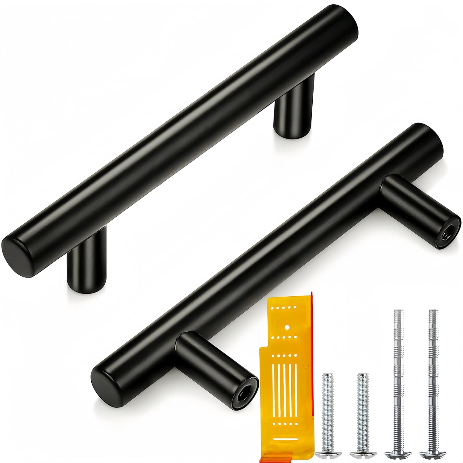 KSDCMRS 5 Inch | Drawer Pulls Stainless Steel Matte Black- Heavy Duty ...