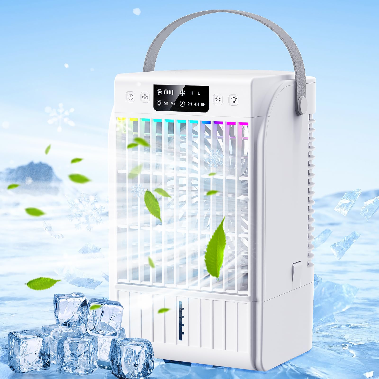 Mobile Air Conditioner, 4-in-1 Mobile Air Conditioner, Portable Mini ...