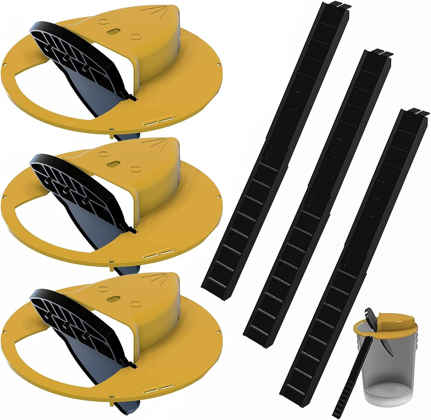 Amazon.com : Mouse Trap Bucket, Auto-Reset Flip and Sliding Bucket Lid ...