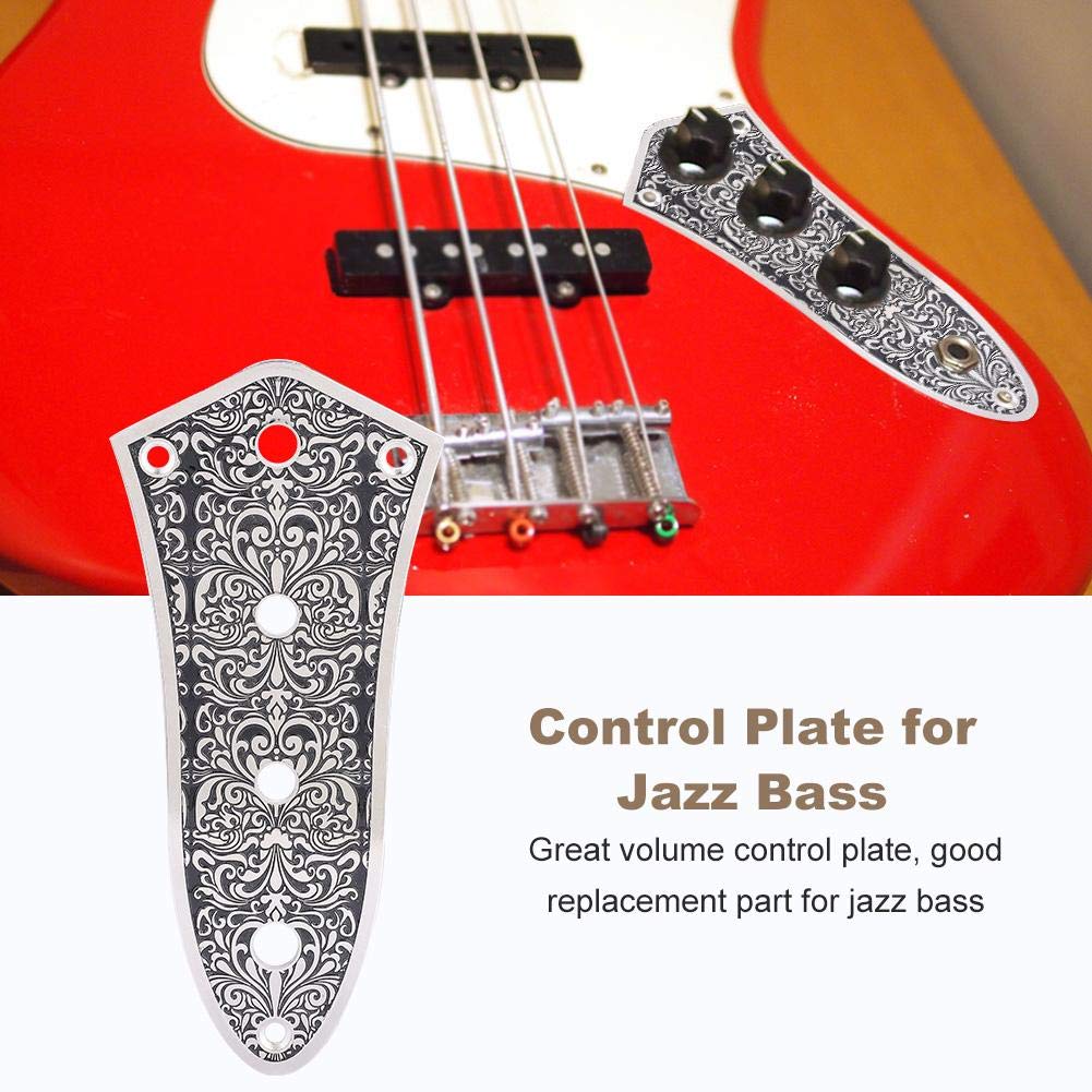 Fender Jazz Bass Control GOTOH CP 20 JAZZ BASS CONTROL PLATE AGED