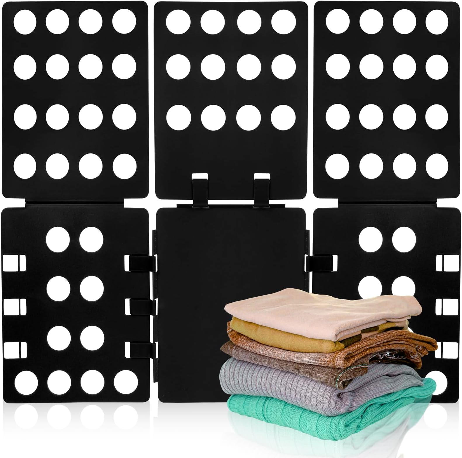 Amazon.com: T Shirt Folding Board Laundry Organizer Durable Tool T ...