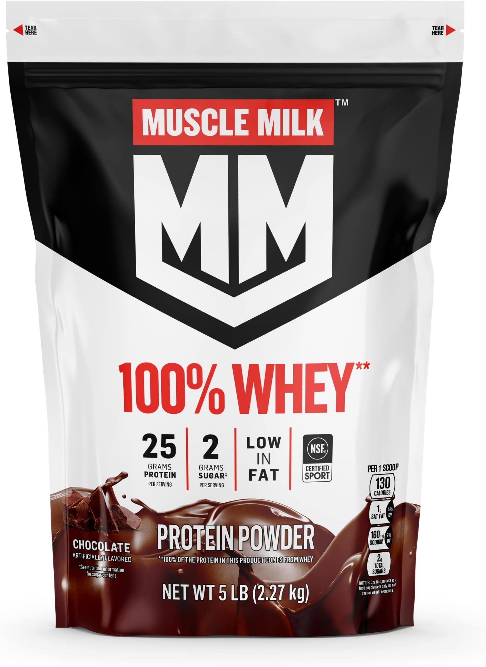 Amazon.com : Muscle Milk Pro Series Protein Powder Supplement, Knockout ...