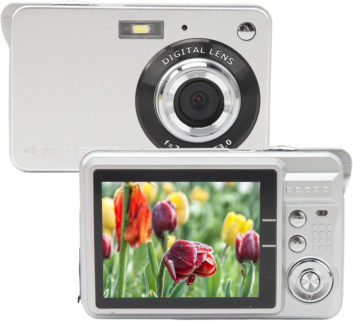 Amazon.com : 4K Digital Camera, 48MP Vlogging Camera for Photography ...