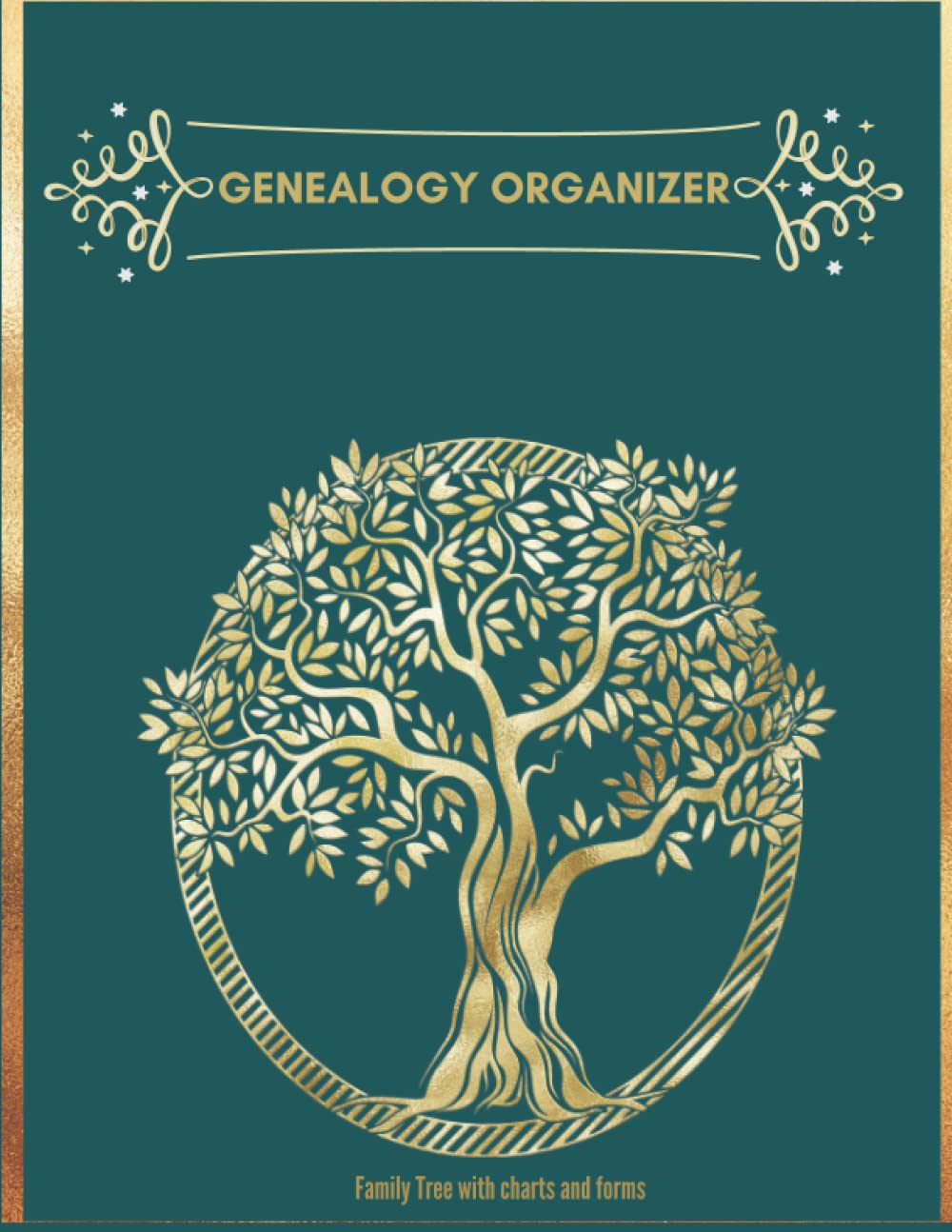 Buy Genealogy Organizer -Large family tree with charts and forms: blank ...