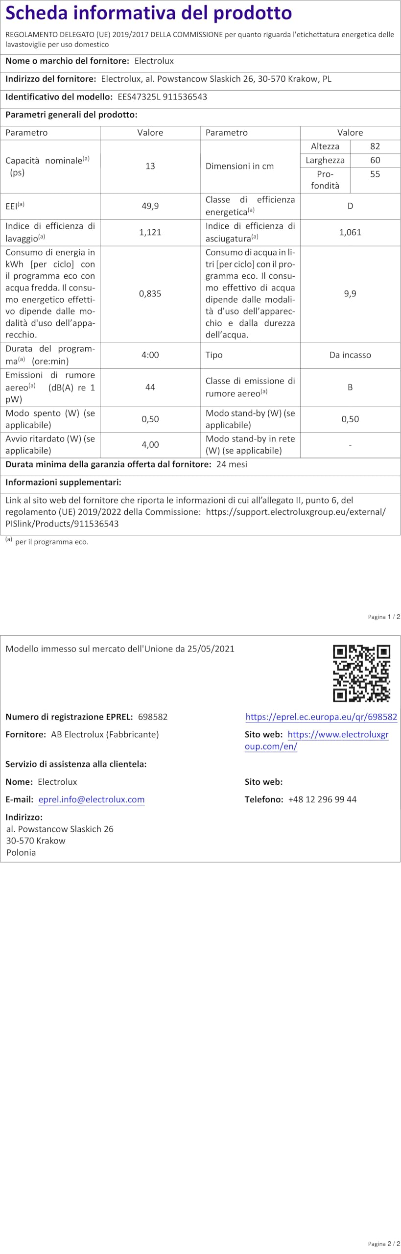 Beko RCSA300K40WN - Frigorifero Combinato Libera Installazione con 4 ...