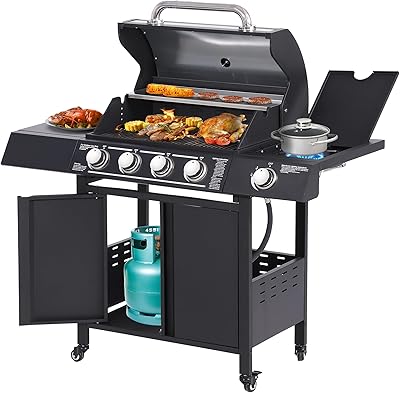 Amazon.com: Korean BBQ Table Grill | Korean BBQ | Raclette Style ...