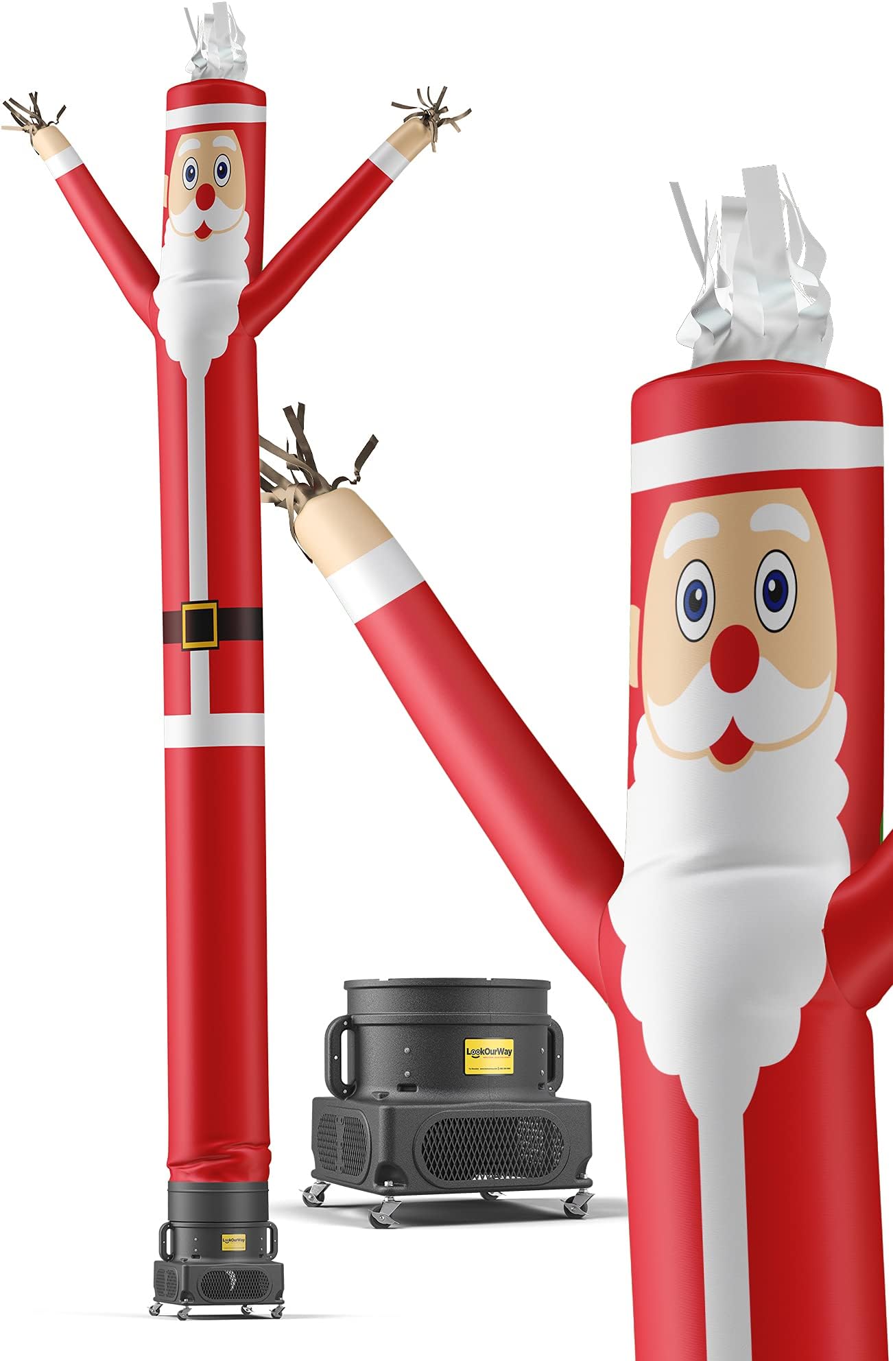 Amazon.com: Sky Dancers Inflatable Tube Man Set - 10 Feet Tall Wacky ...