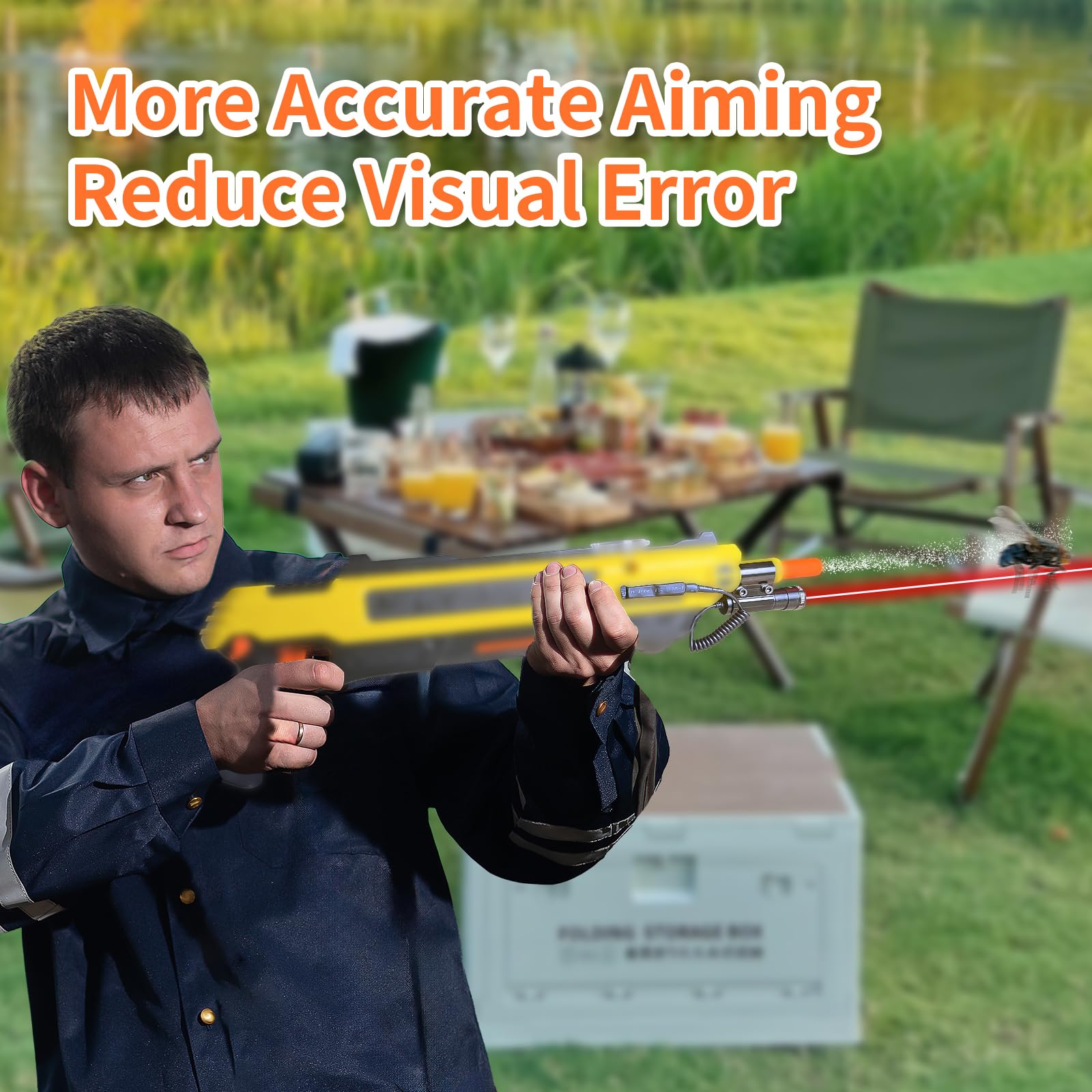 Snapklik.com : Laser Beam Sight For Bug Salt Gun 2.0, 2.5, 2.6, 3.0, 4. ...
