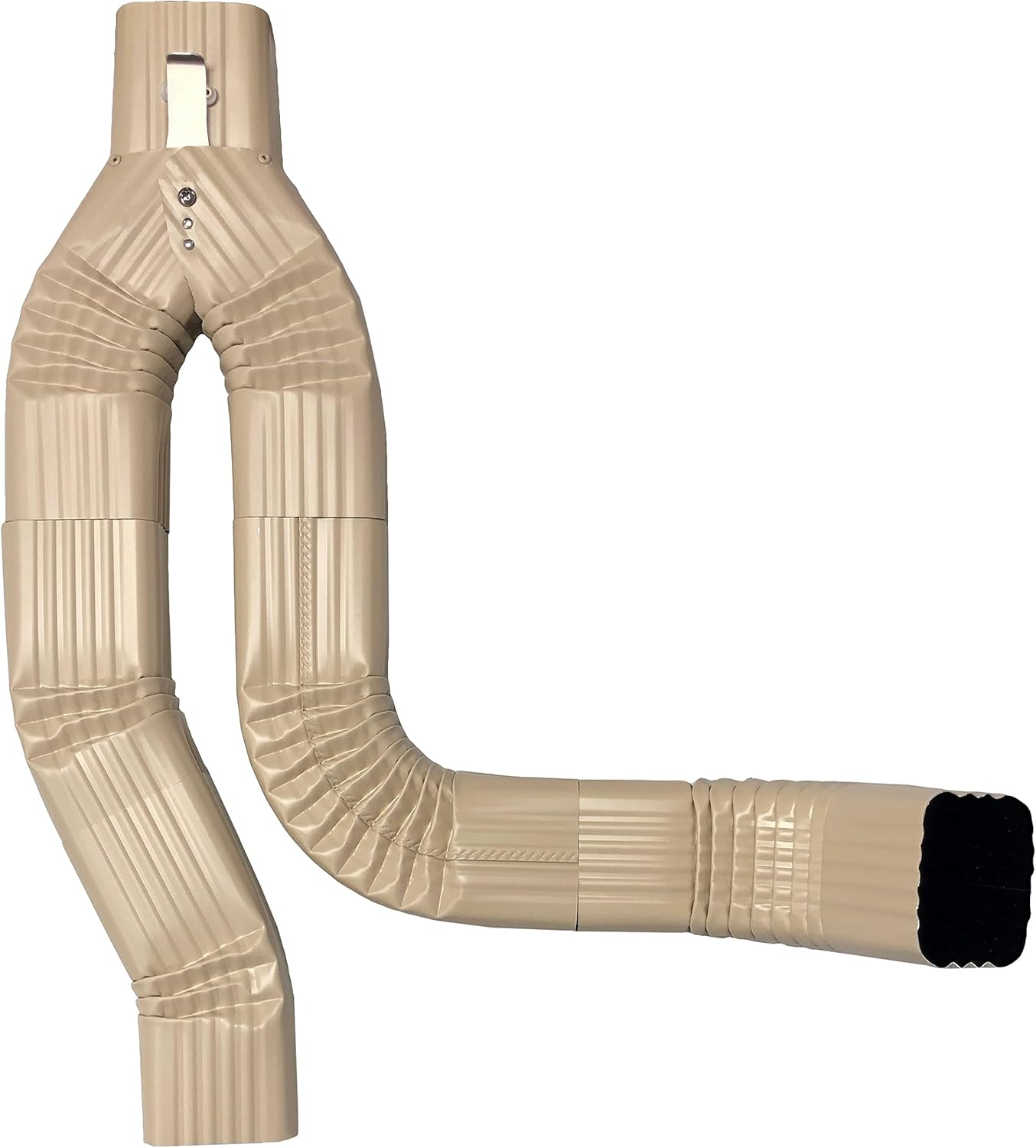 Amazon.com : Aluminum 3x4 Offset Downspout Diverter for Rain Barrels ...