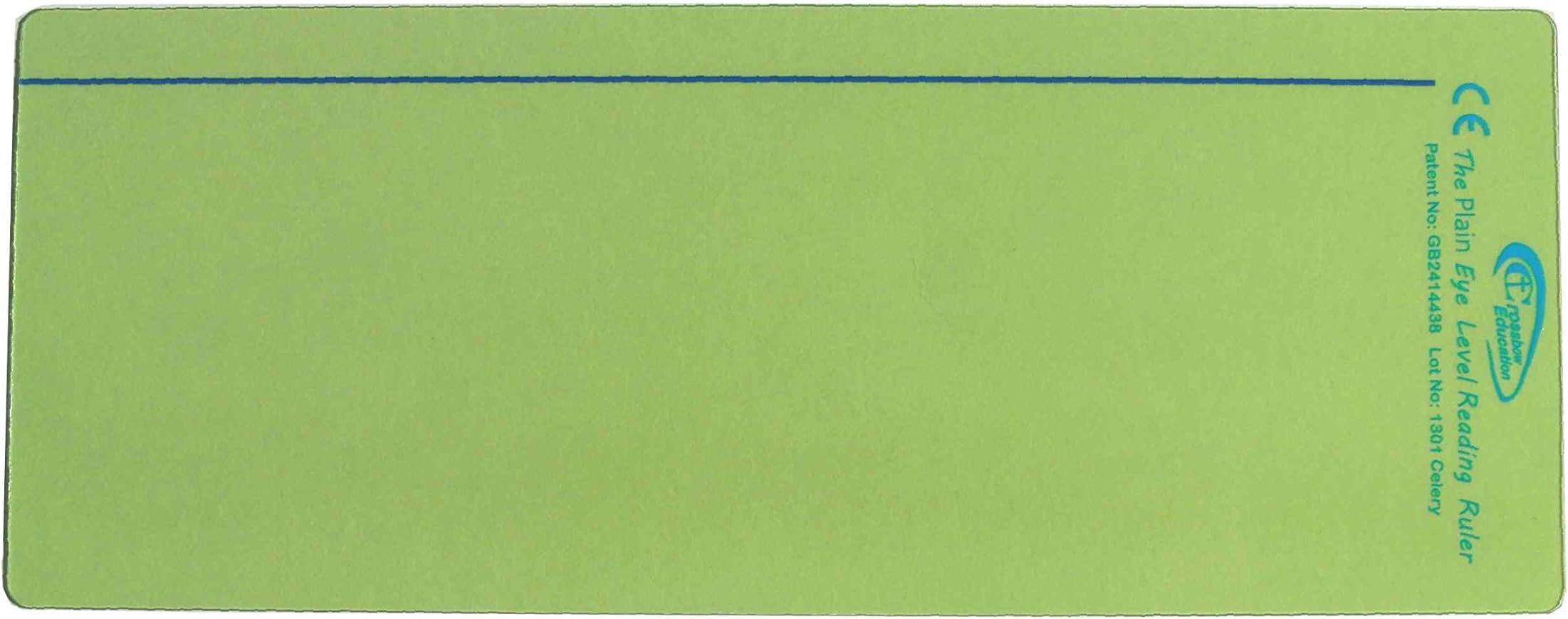The Original Plain Window Reading Ruler Overlays - Sky (Pack of 10) by ...
