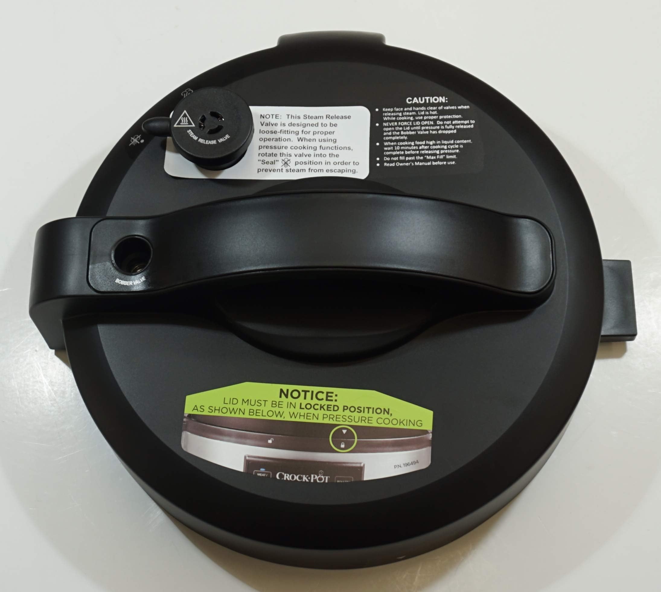 Amazon.com: 6 Qt Lid Assembly fits Crock-Pot Express Crock Multi-Cooker ...