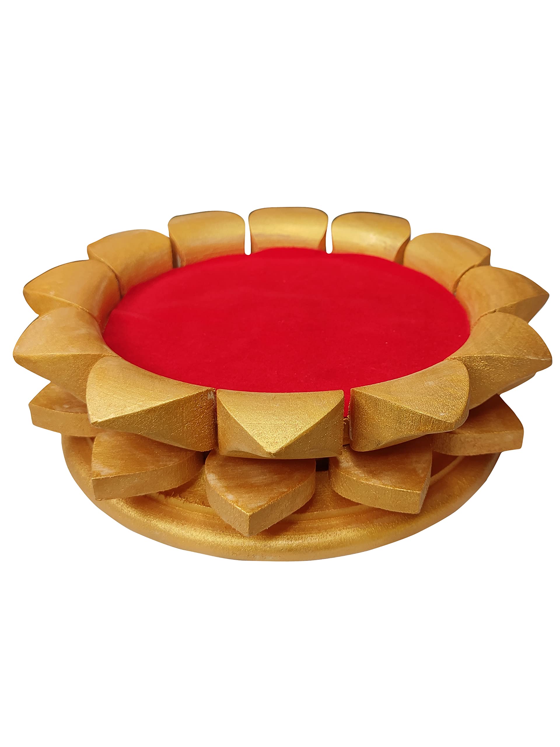 Om Ssvmb9 God Asan Lotus Aasan Wooden Where God Resides | Desertcart INDIA