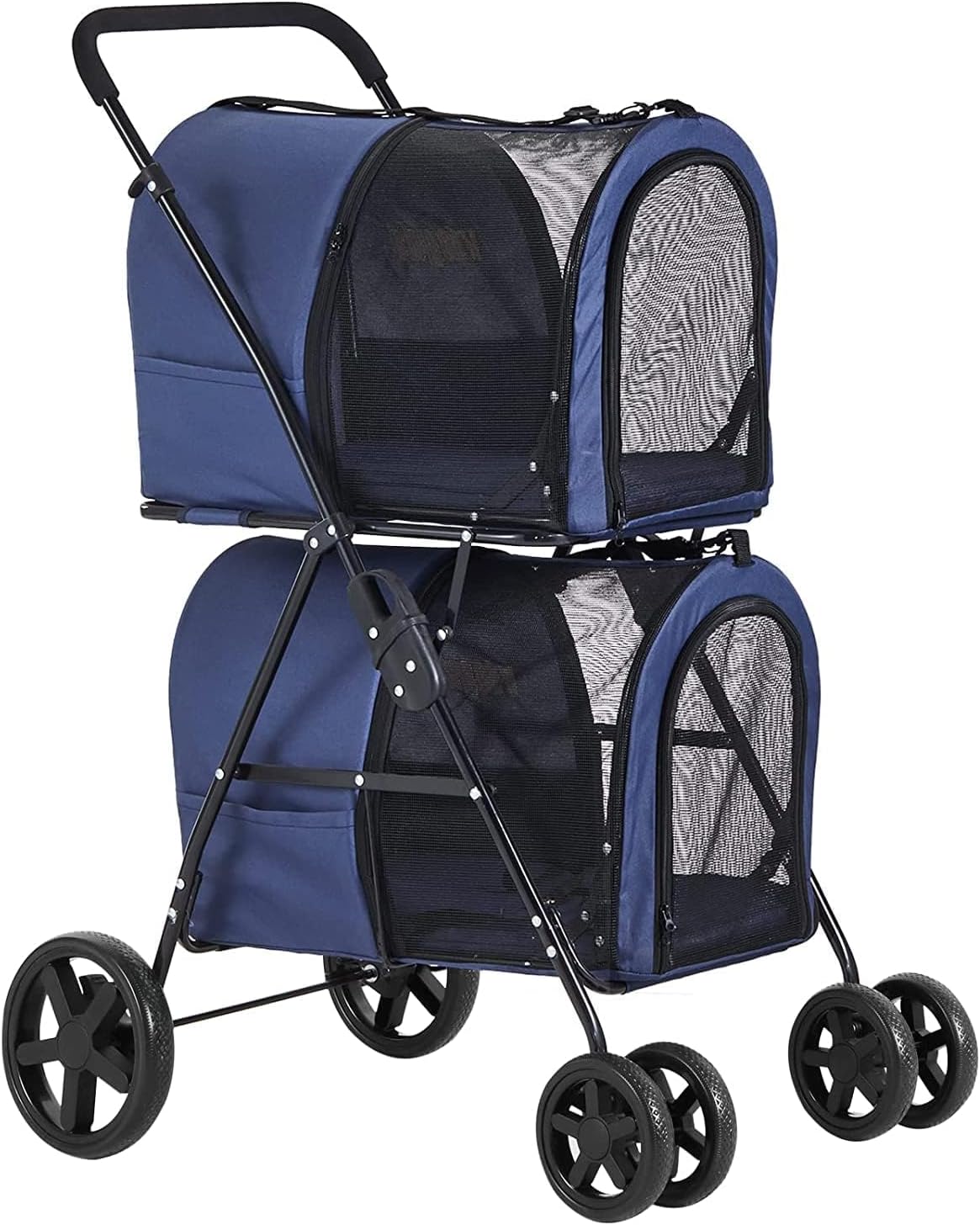 Amazon.com: VIAGDO Dog Strollers for Small Medium Dogs, Double Cat ...