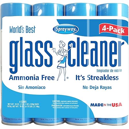 Amazon.com: Castle C2003 Streak Proof Glass Cleaner, 2-Pack : Health ...