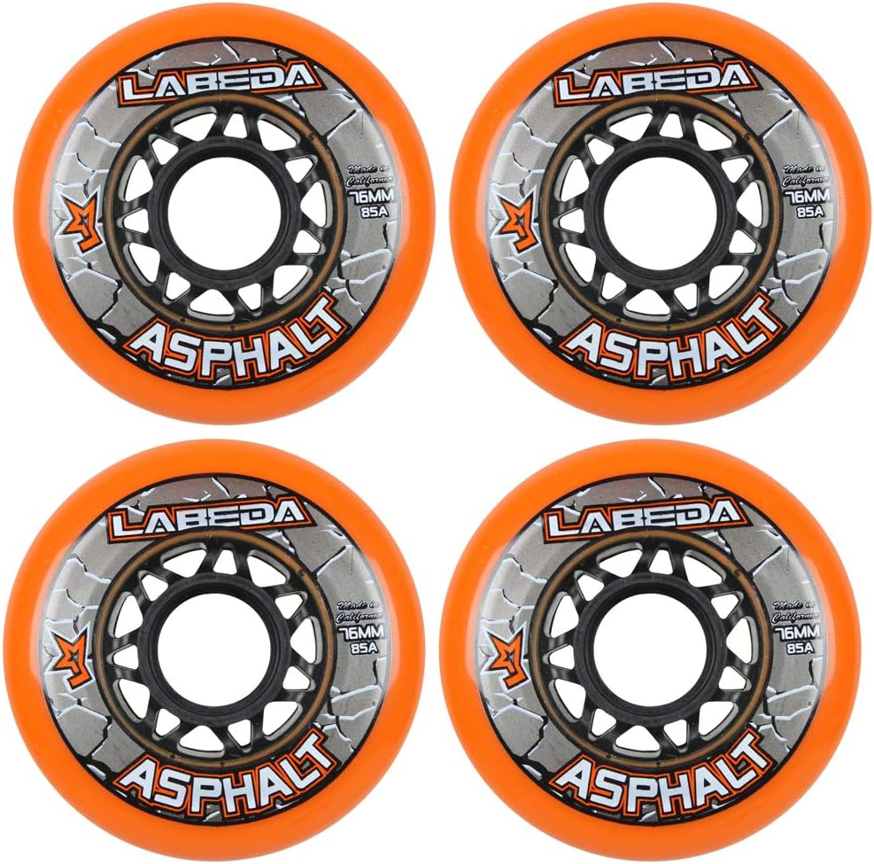 Labeda Asphalt Wheels (4 Pack) by Labeda : Amazon.fr: Sports et Loisirs