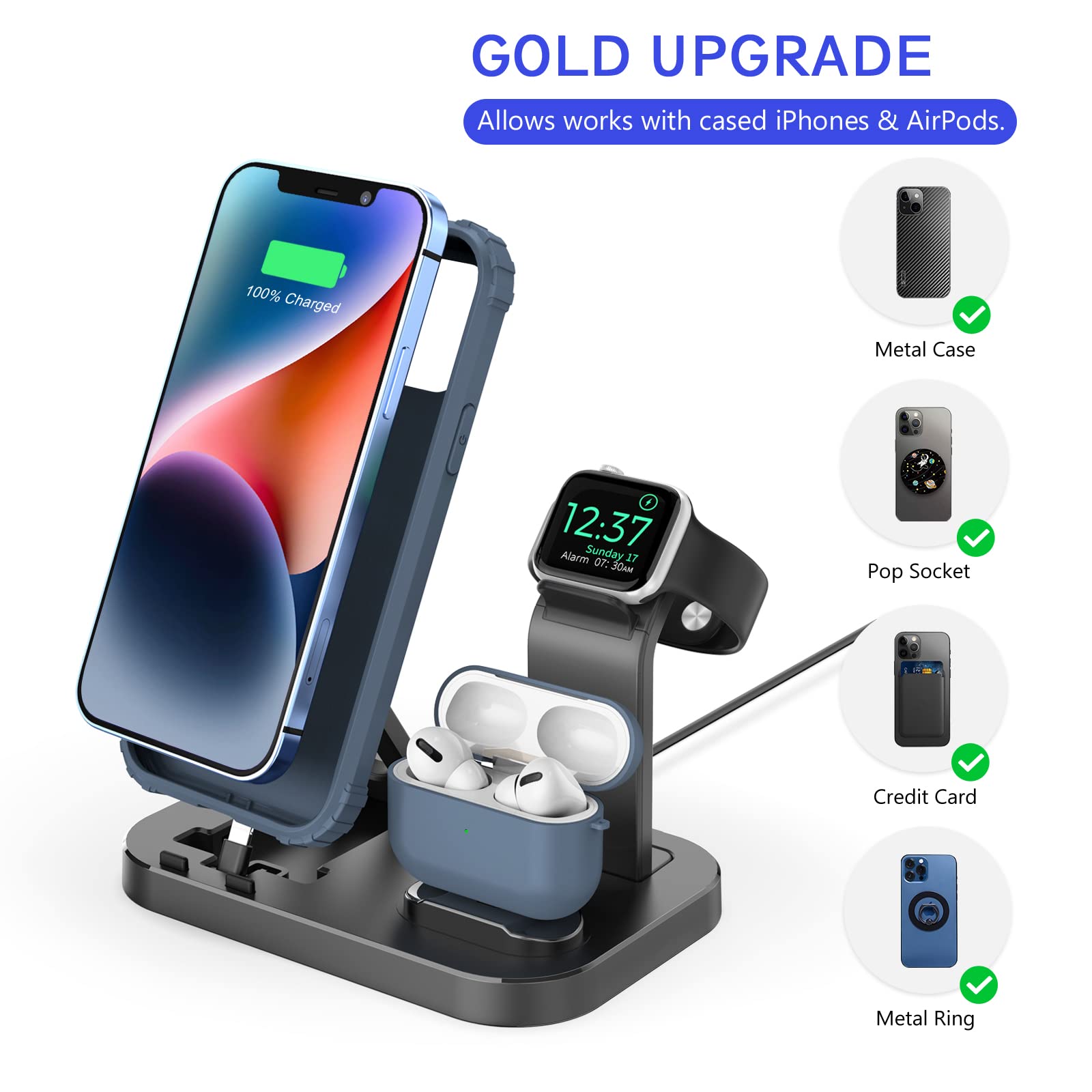 OLEBR Charging Station fo...B0BLGWGW2F | Encarguelo.com.ve