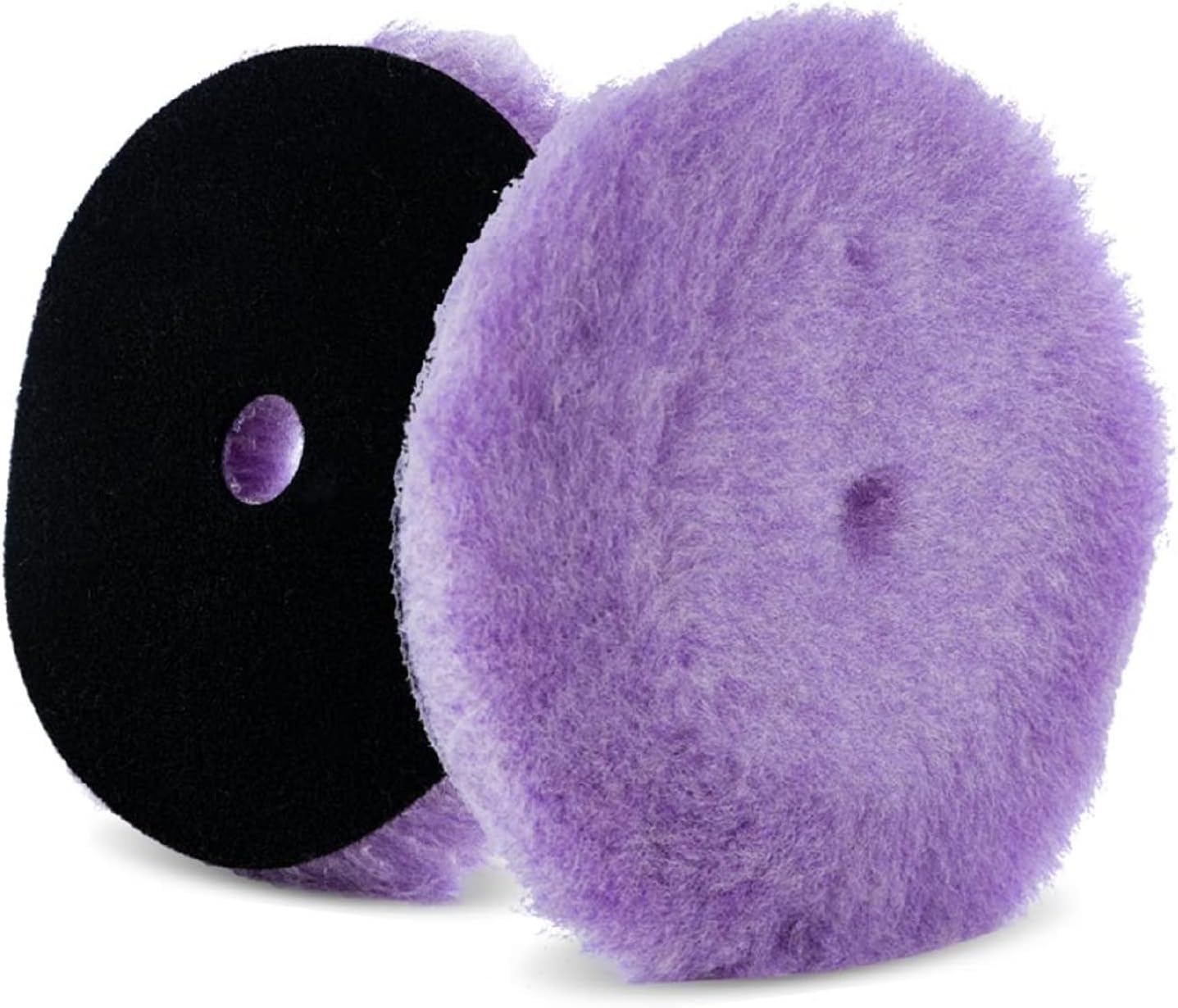 Lake Country Purple Foamed-Wool Buffing and Polishing Pad, 6.25 Inches ...