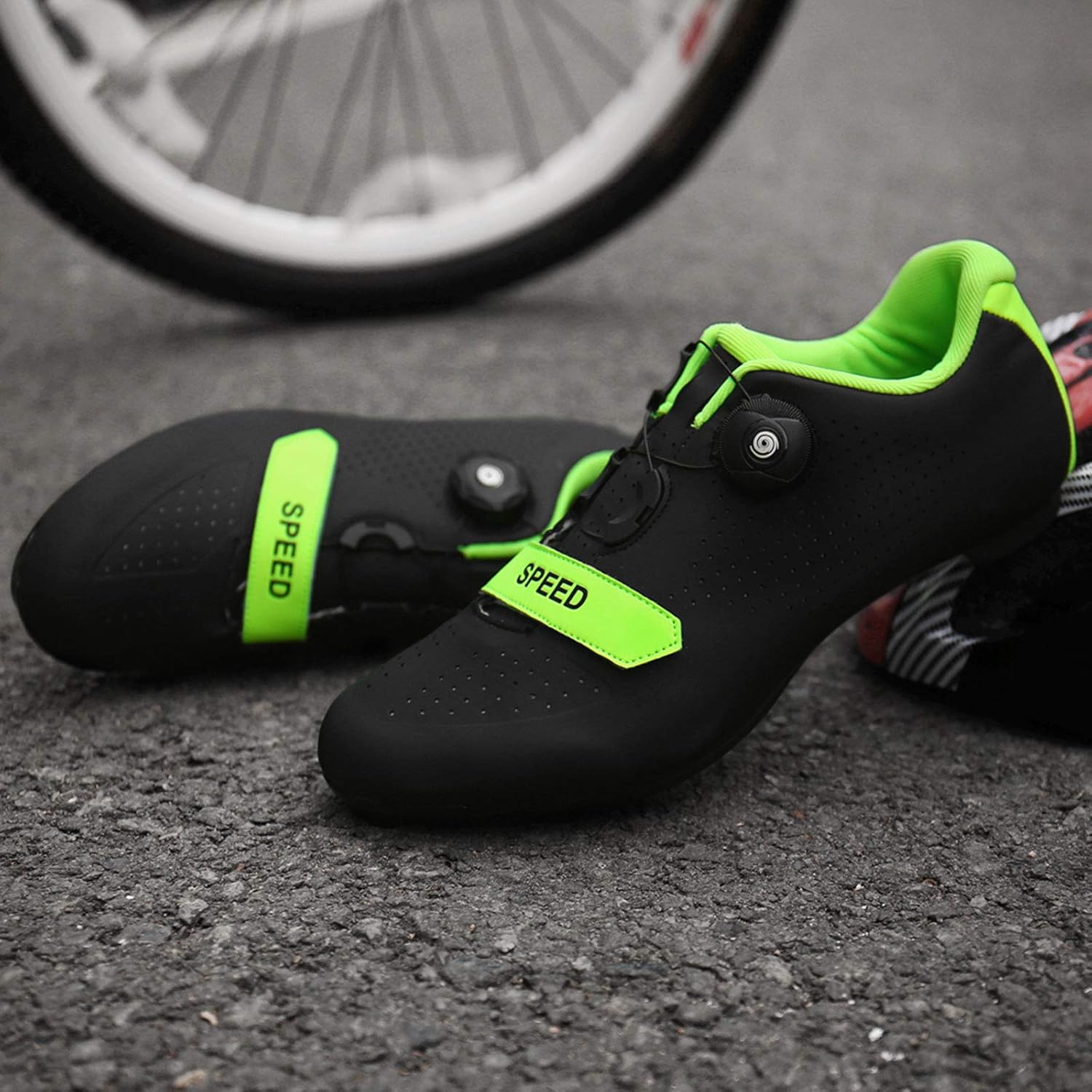Cycling Shoes for Men Indoor Bike Shoes Road Bike Shoes Mountain Bike ...