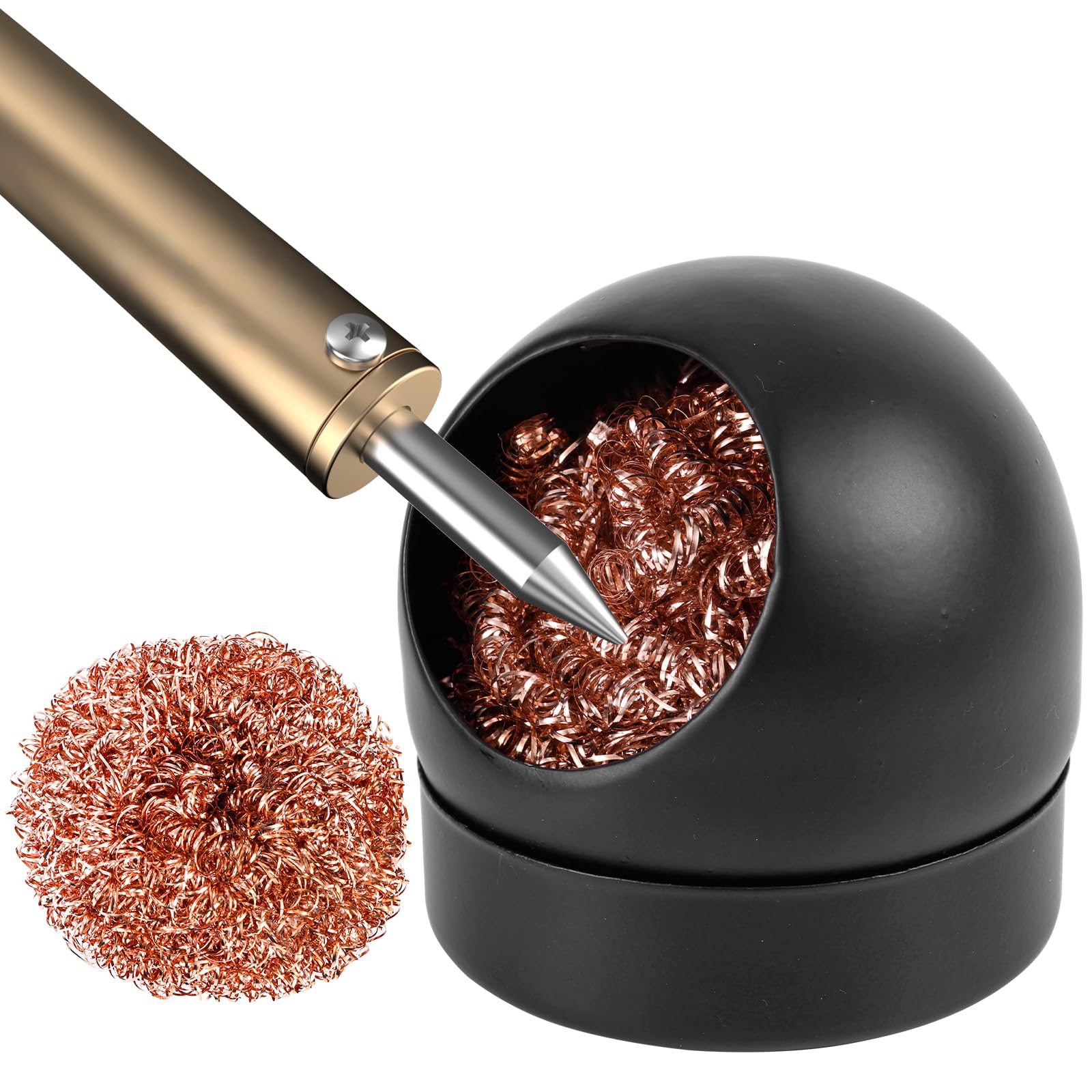 Amazon.com: Soldering Iron Tip Cleaner, Solder Tip Cleaner Brass Sponge ...