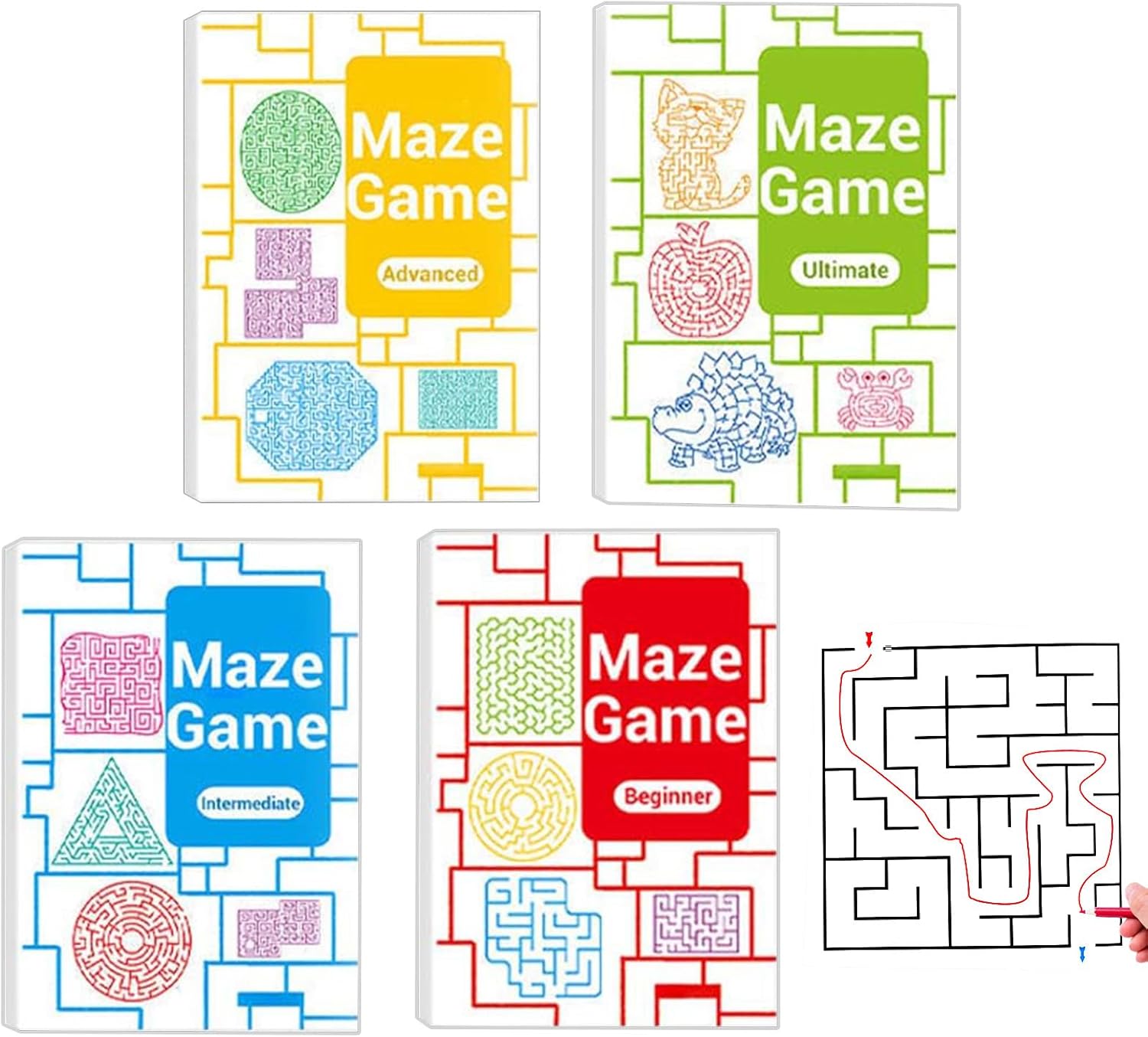 Qutalmi Labirinti per Bambini,Gioco Educativo con Labirinti per Bambini ...