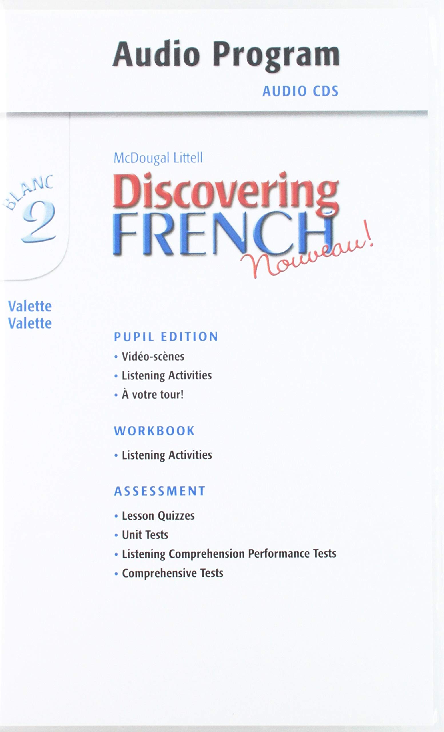 Amazon.com: Discovering French, Nouveau!: Audio CD Program Level 2: ...