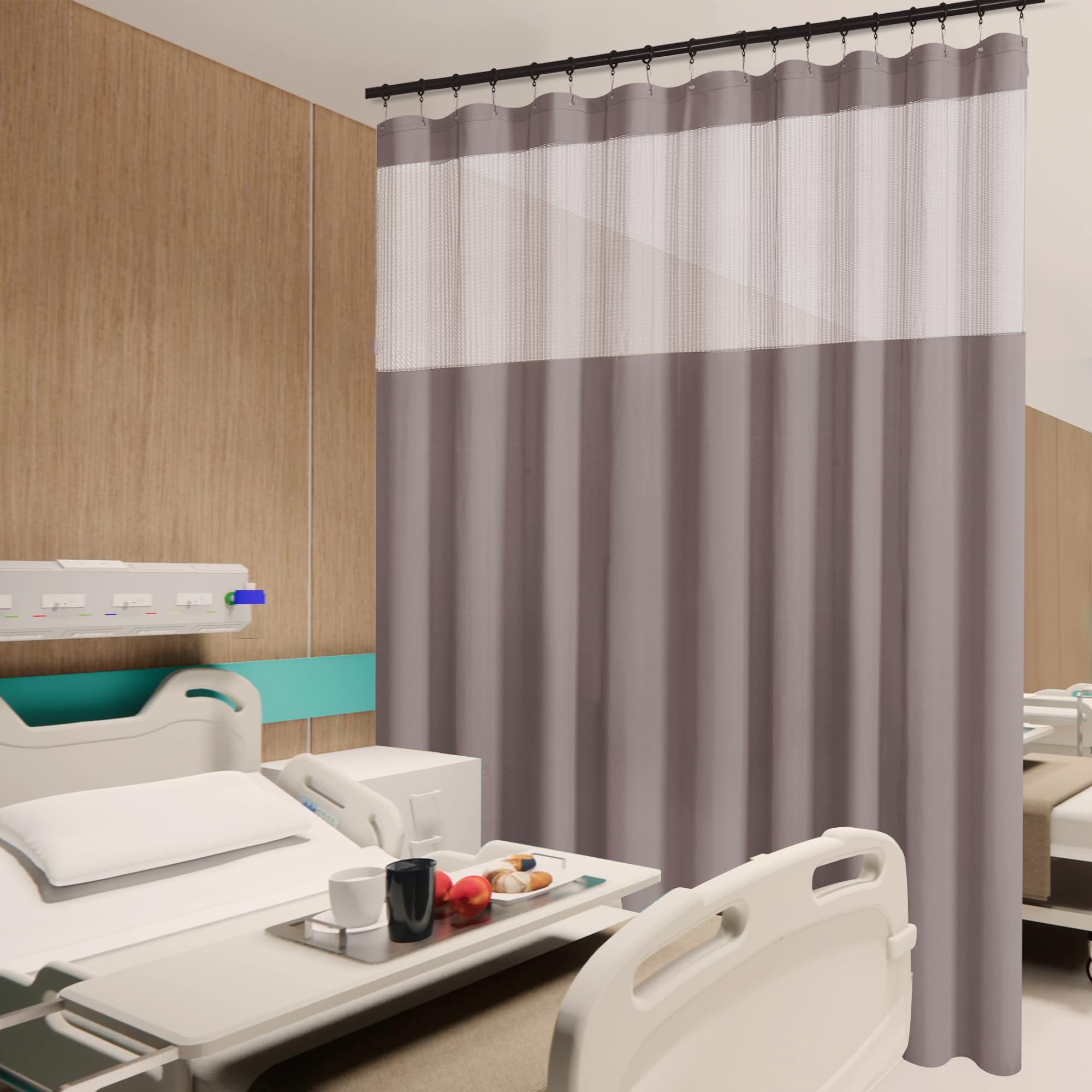 Amazon.com: Phating Inherent Flame Retardant Hospital Curtain Room ...