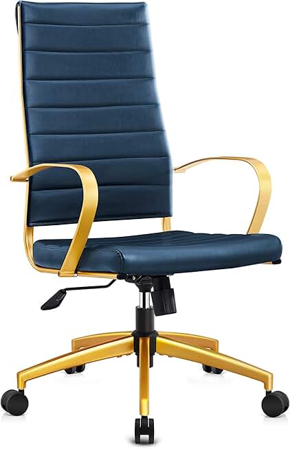 Amazon.com: Blue Leather Office Chair