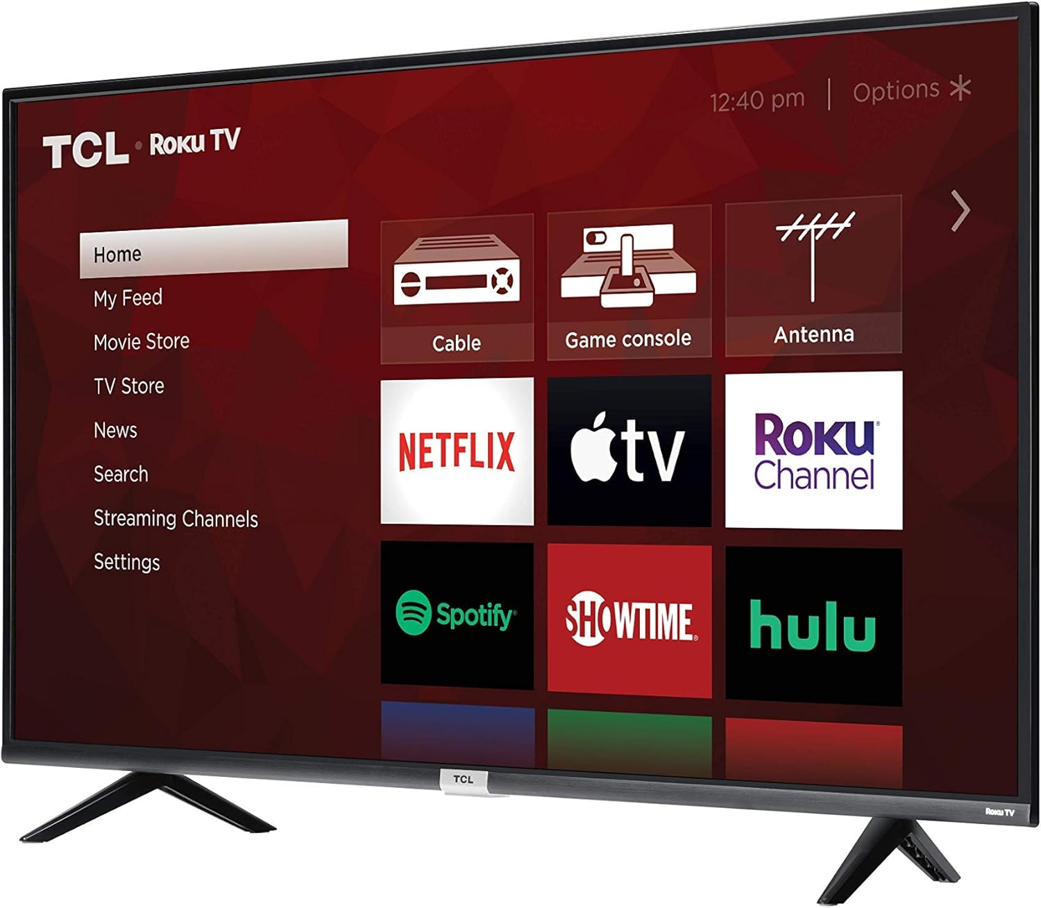 TCL 43S435 43 pulgadas LED 4-Series Roku Smart 4K UHD TV (renovado ...